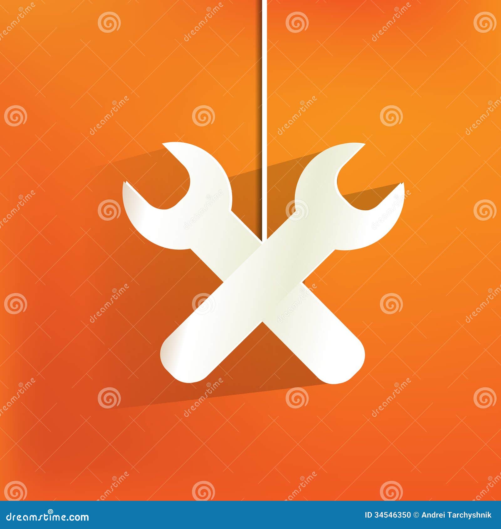 Vector Repair Web Icon, Flat Design Stock Vector - Illustration of ...