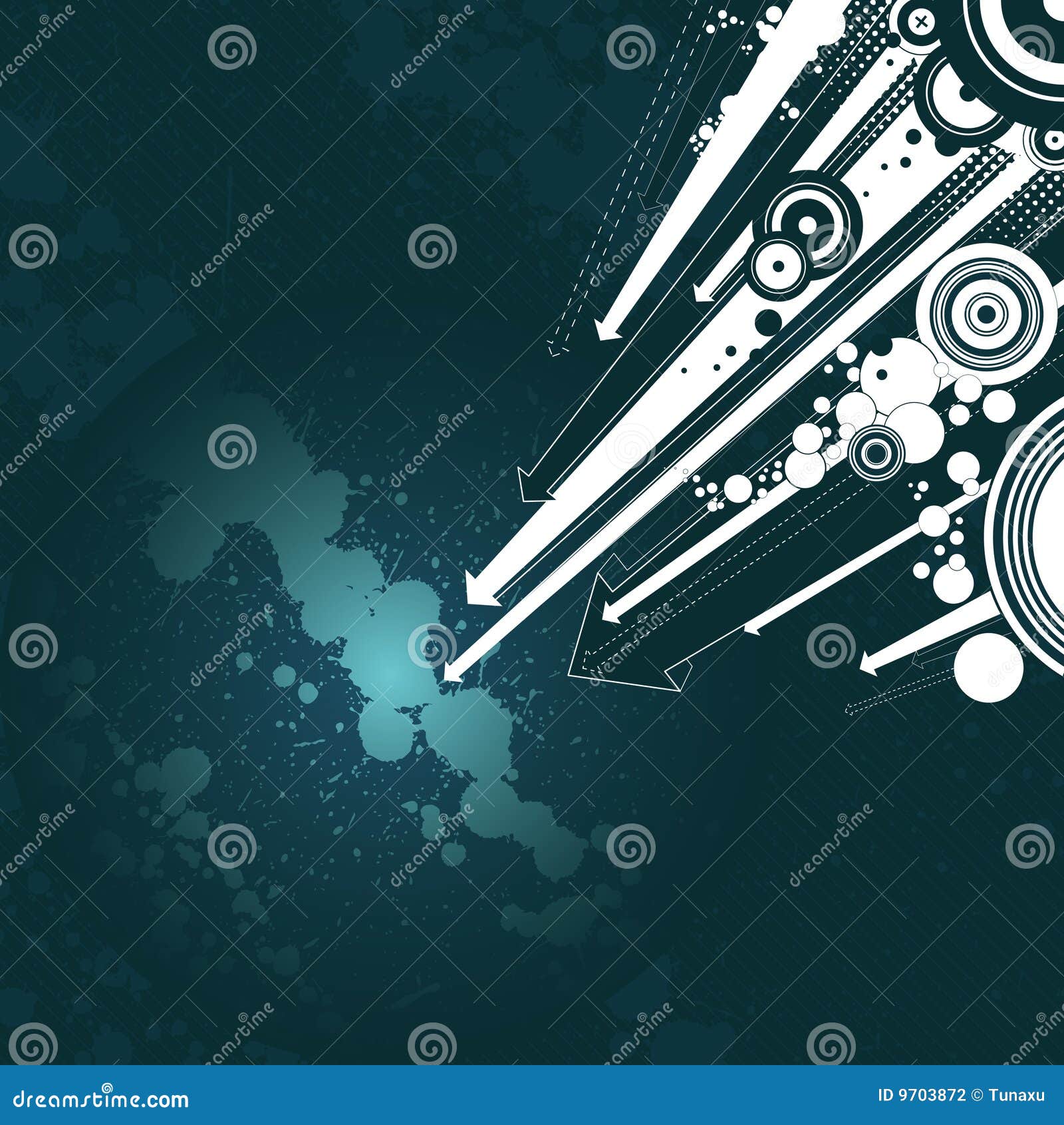 Vector retro abstracto ilustración del vector. Ilustración de creativo ...