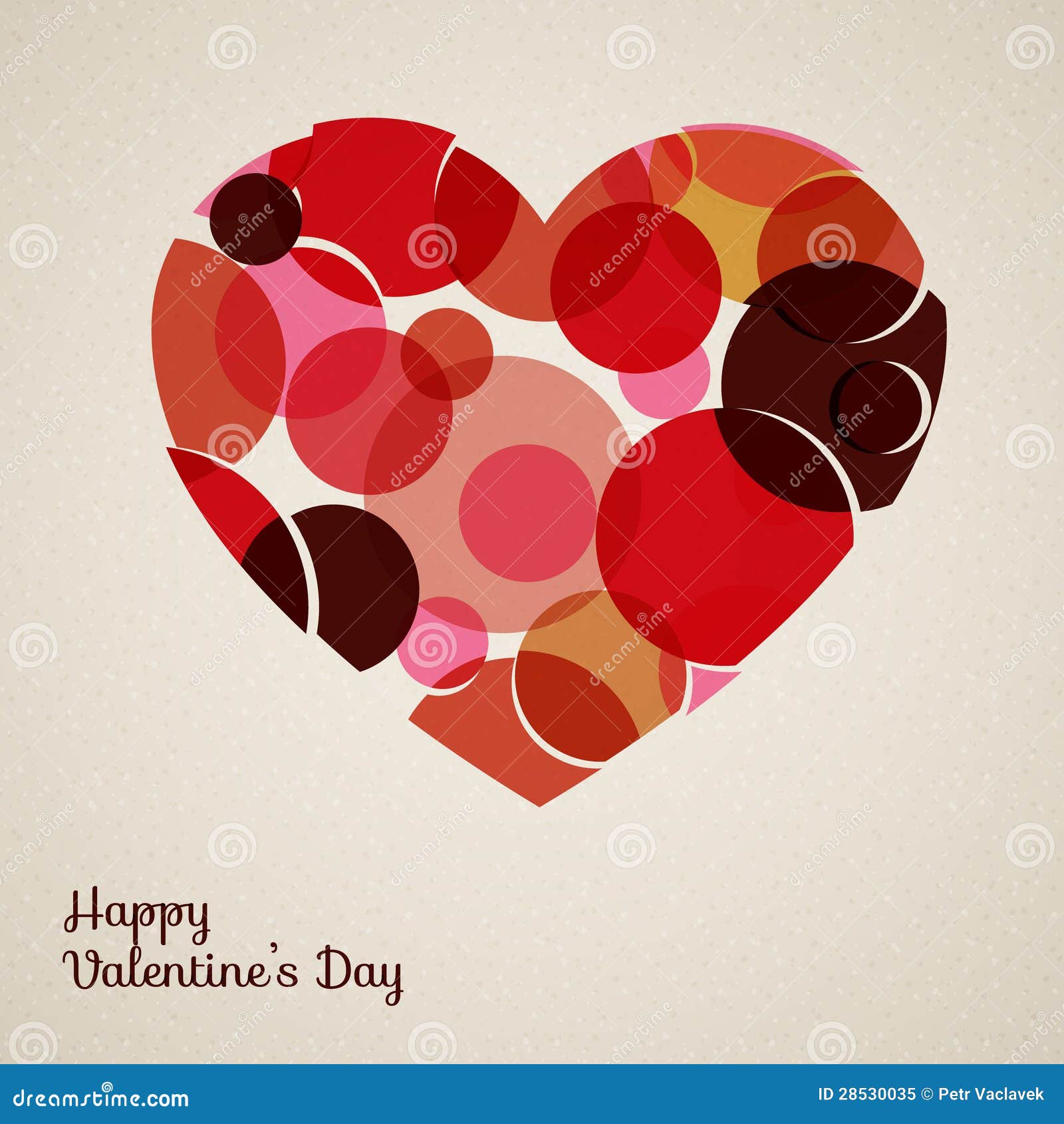 Retro Heart Background Cartoon Vector | CartoonDealer.com #17710171