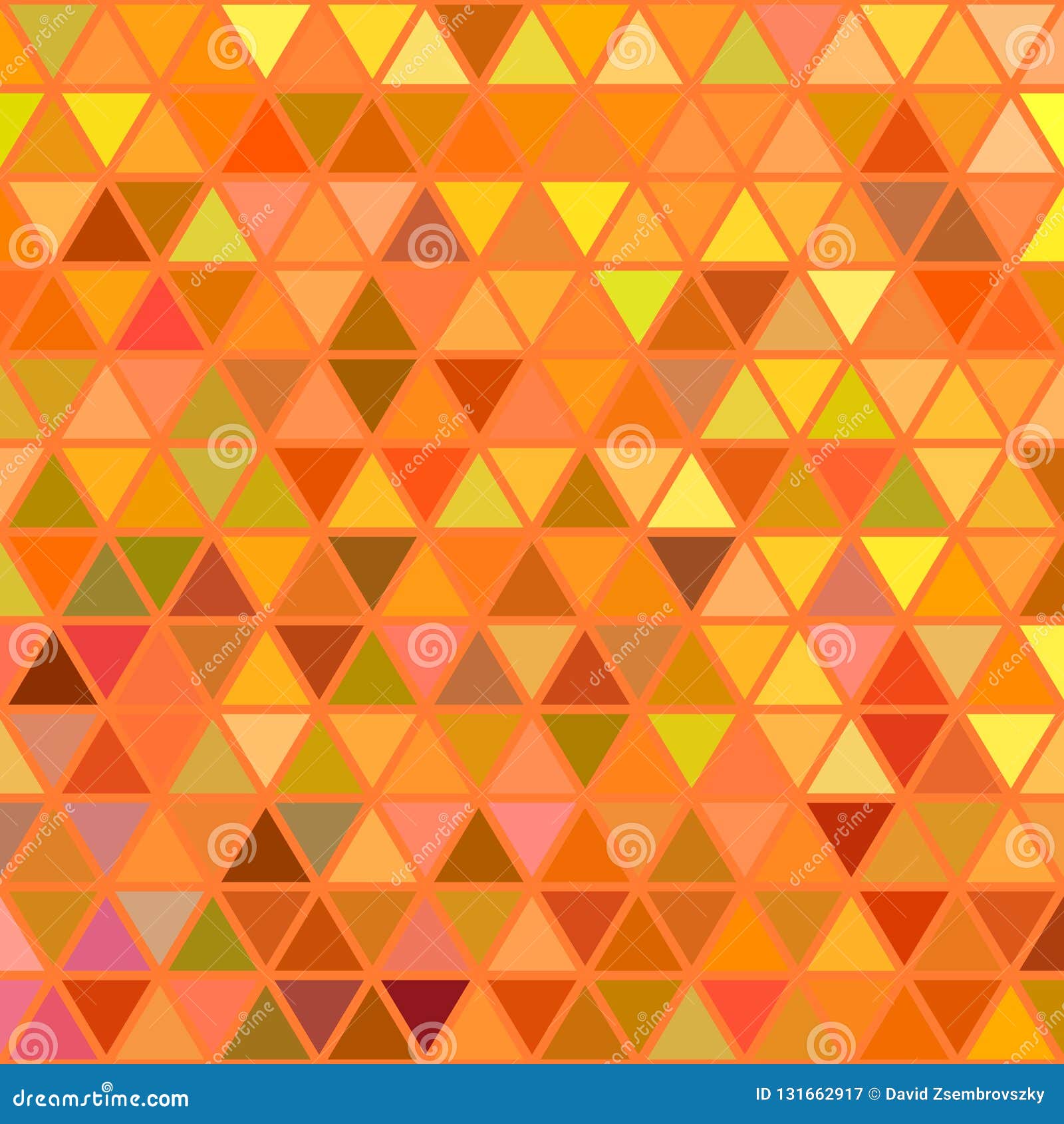 Vector Retro Irregular Triangle Grid Background Template Design Stock ...