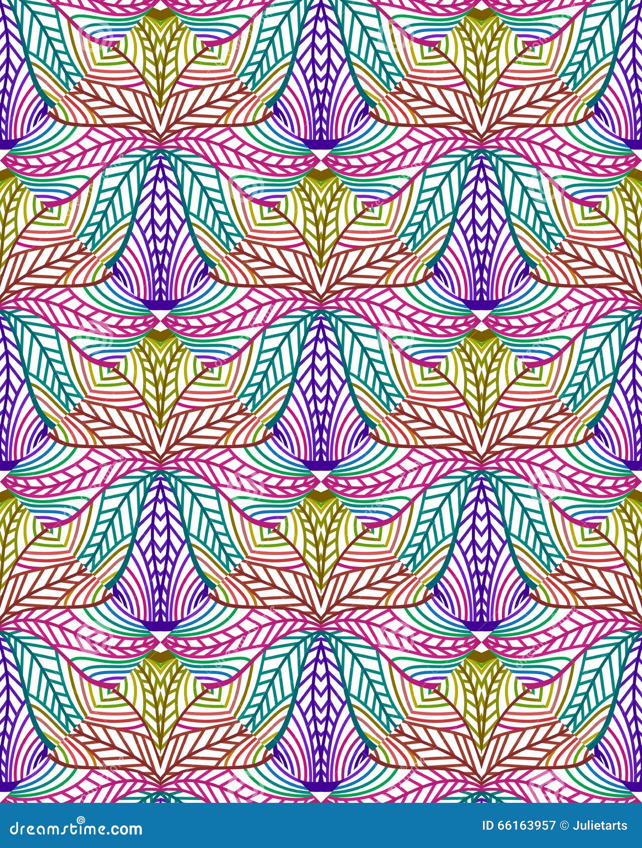 Vector Retro Pattern of Geometric Shapes. Seamless Abstract Texture ...