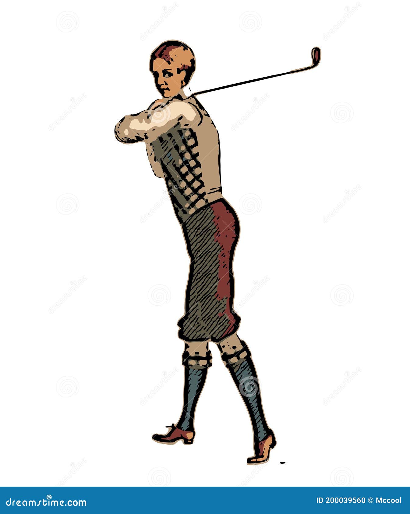 Vector of retro sport stock vector. Illustration of recreation - 200039560