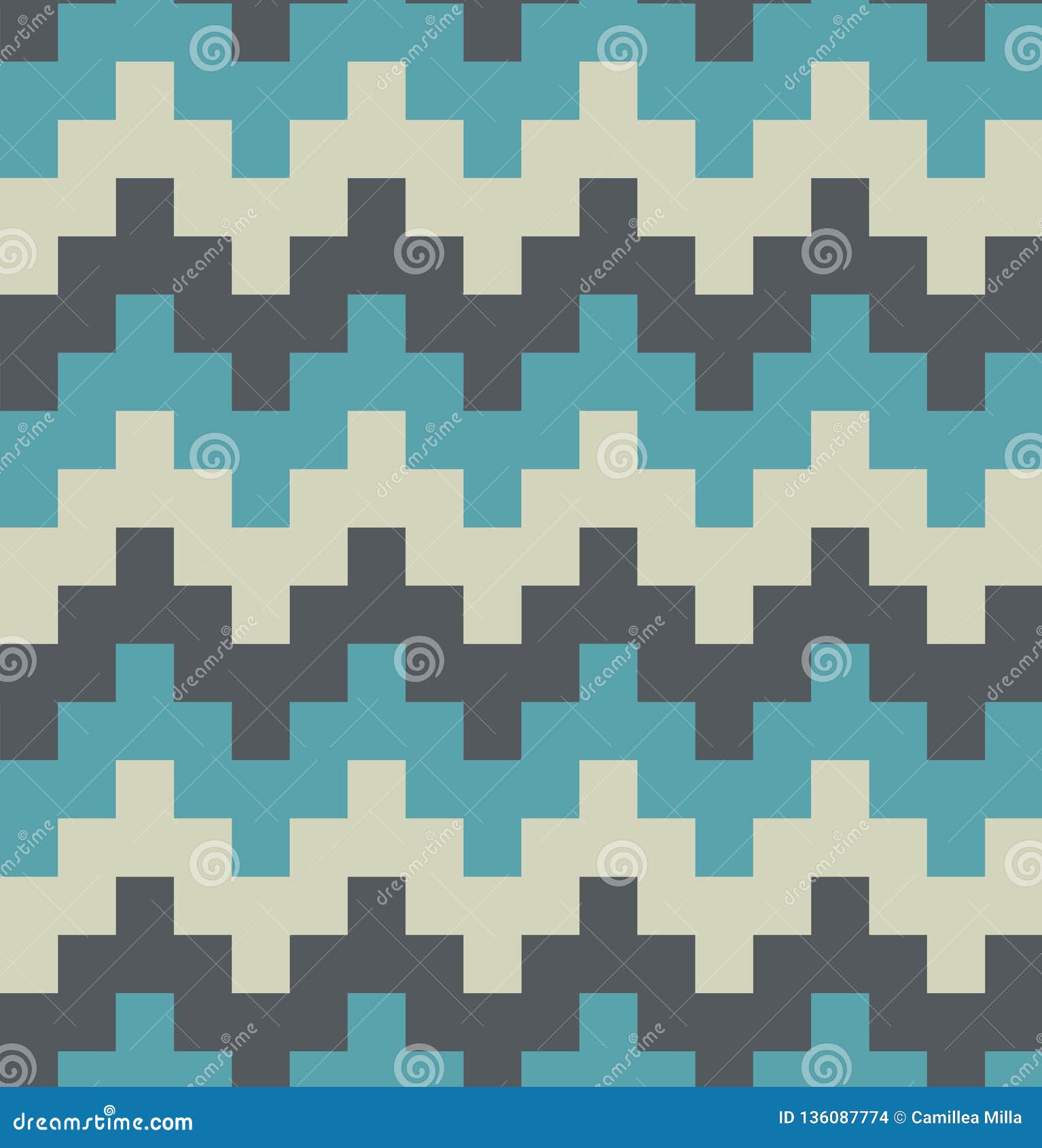 Vector Retro Ethnic Background Illustration Stock Vector - Illustration ...