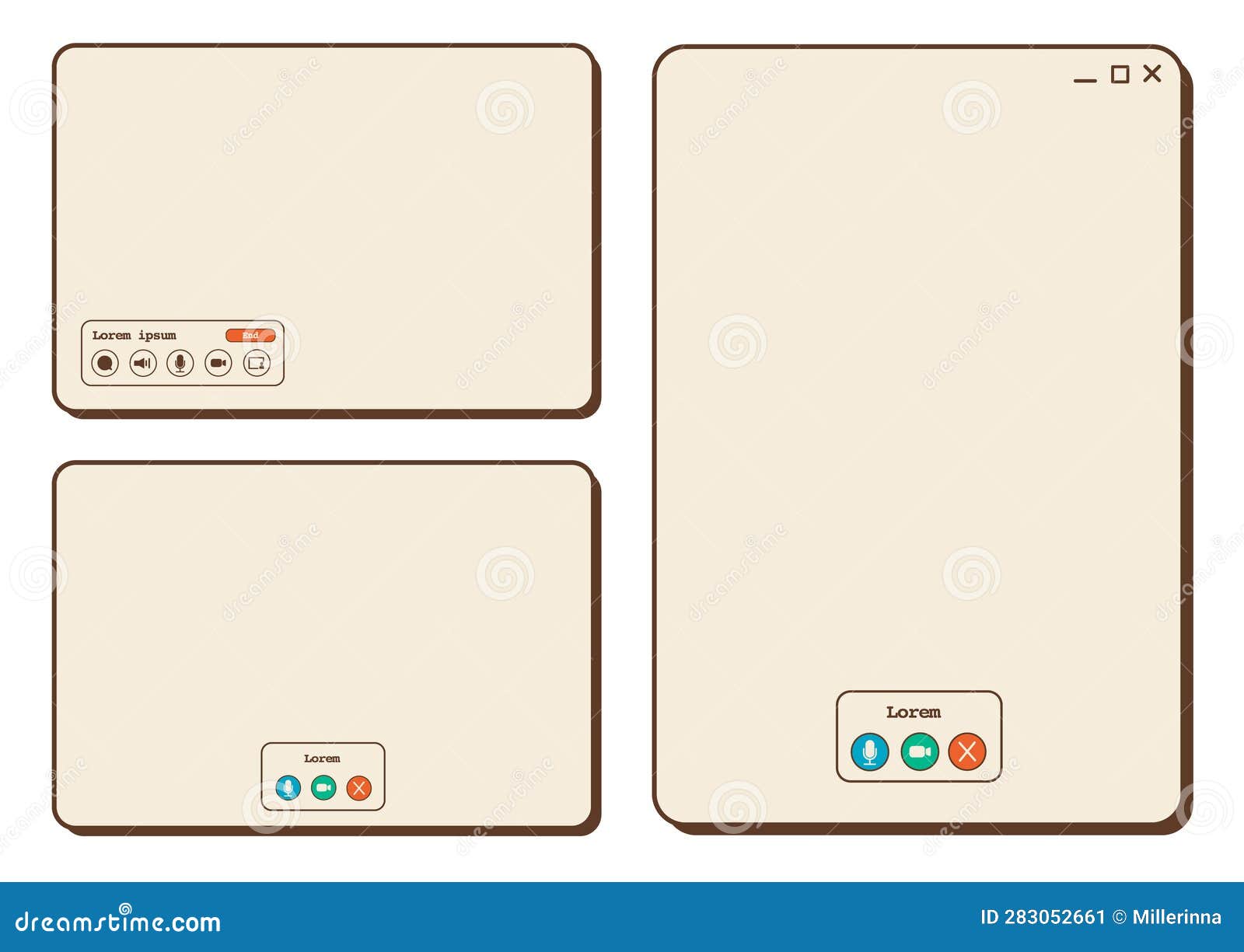 Vaporwave Computer. Retro Pc On Synthwave Classic Monitor And Retrowave ...