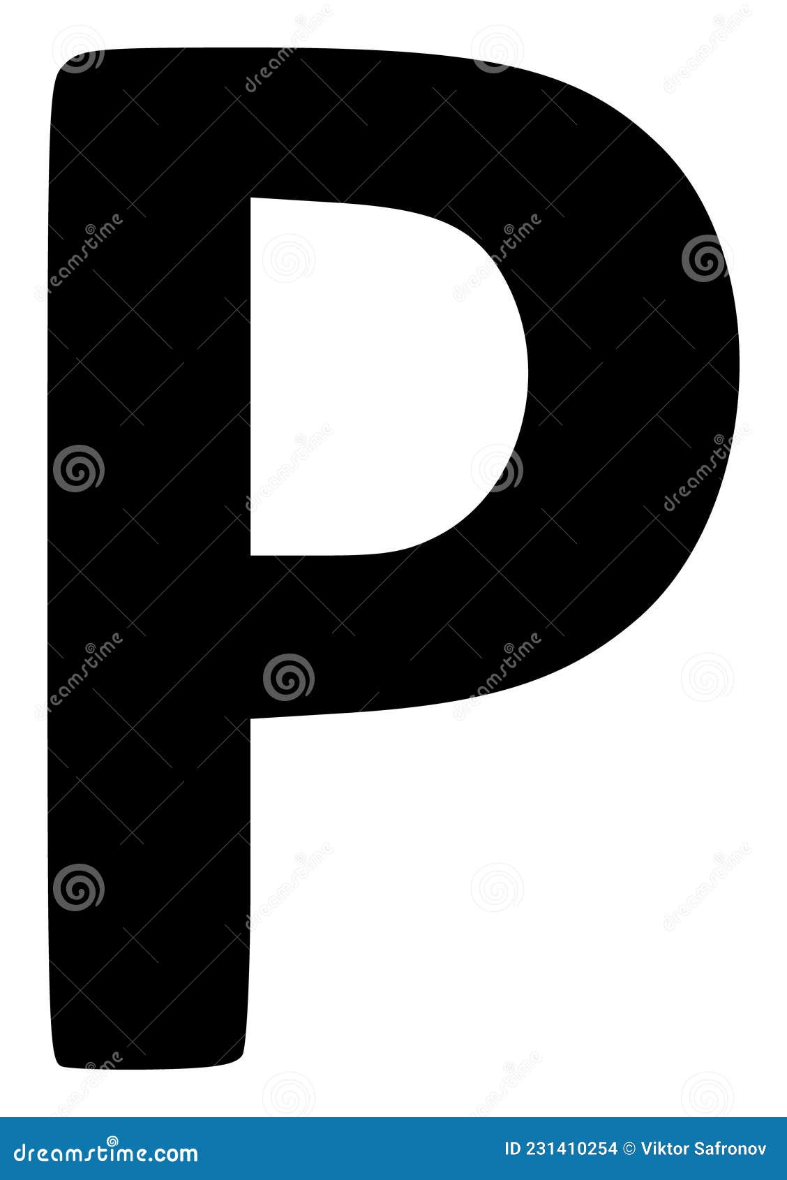 Vector Rho Greek Symbol Flat Icon Symbol Stock Vector - Illustration of ...