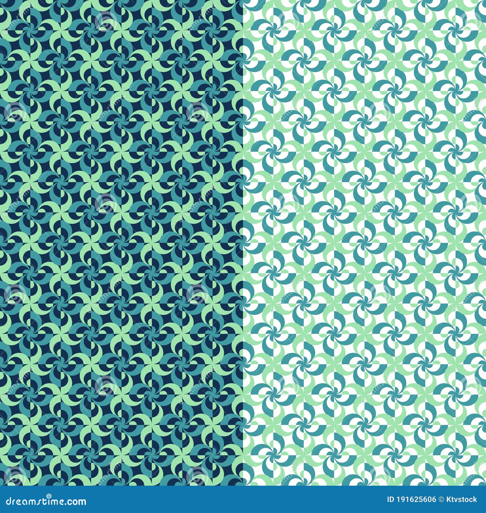 Vector Rhythmic Geometric Elements Background Stock Vector ...