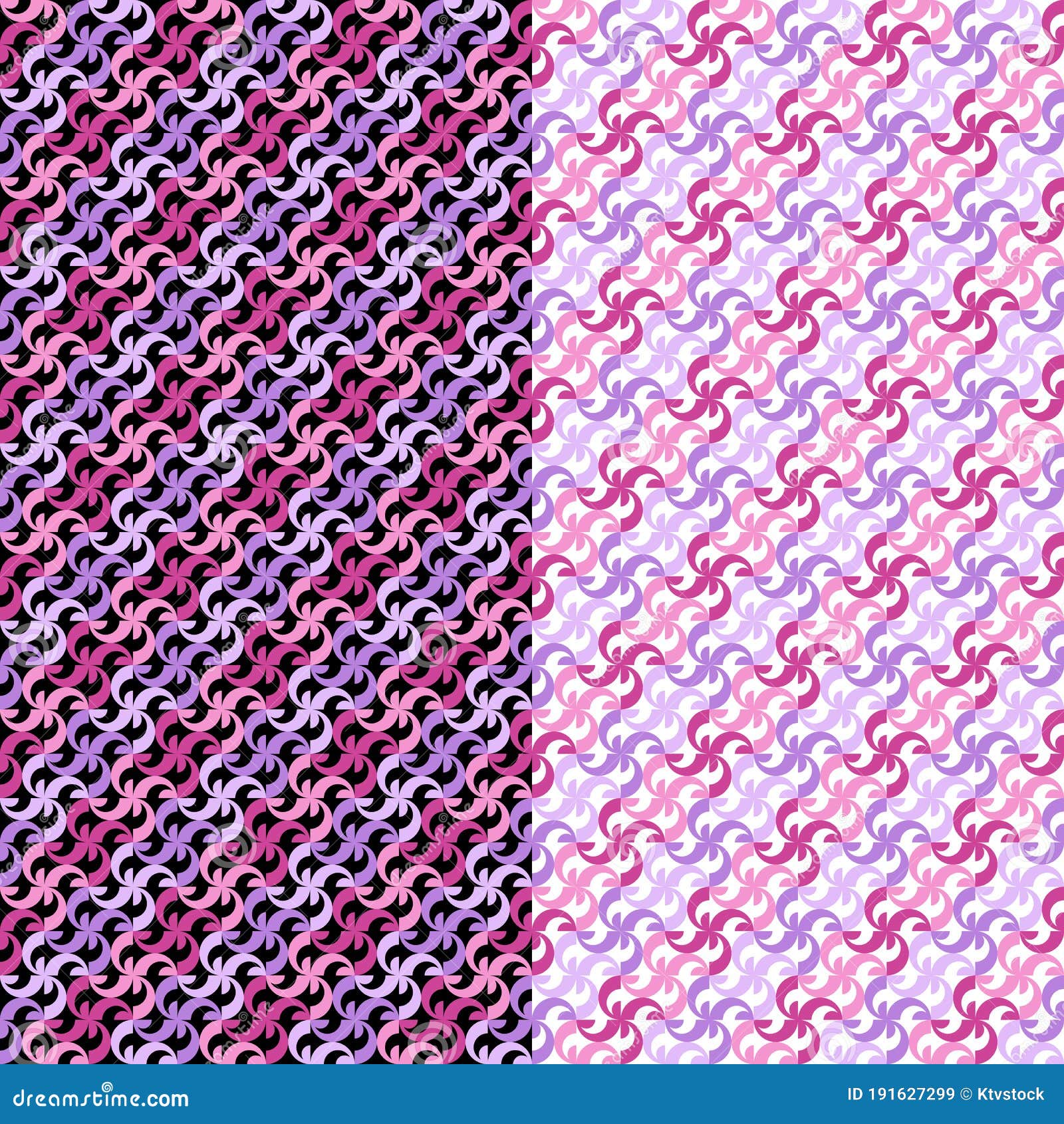 Vector Rhythmic Geometric Elements Background Stock Vector ...