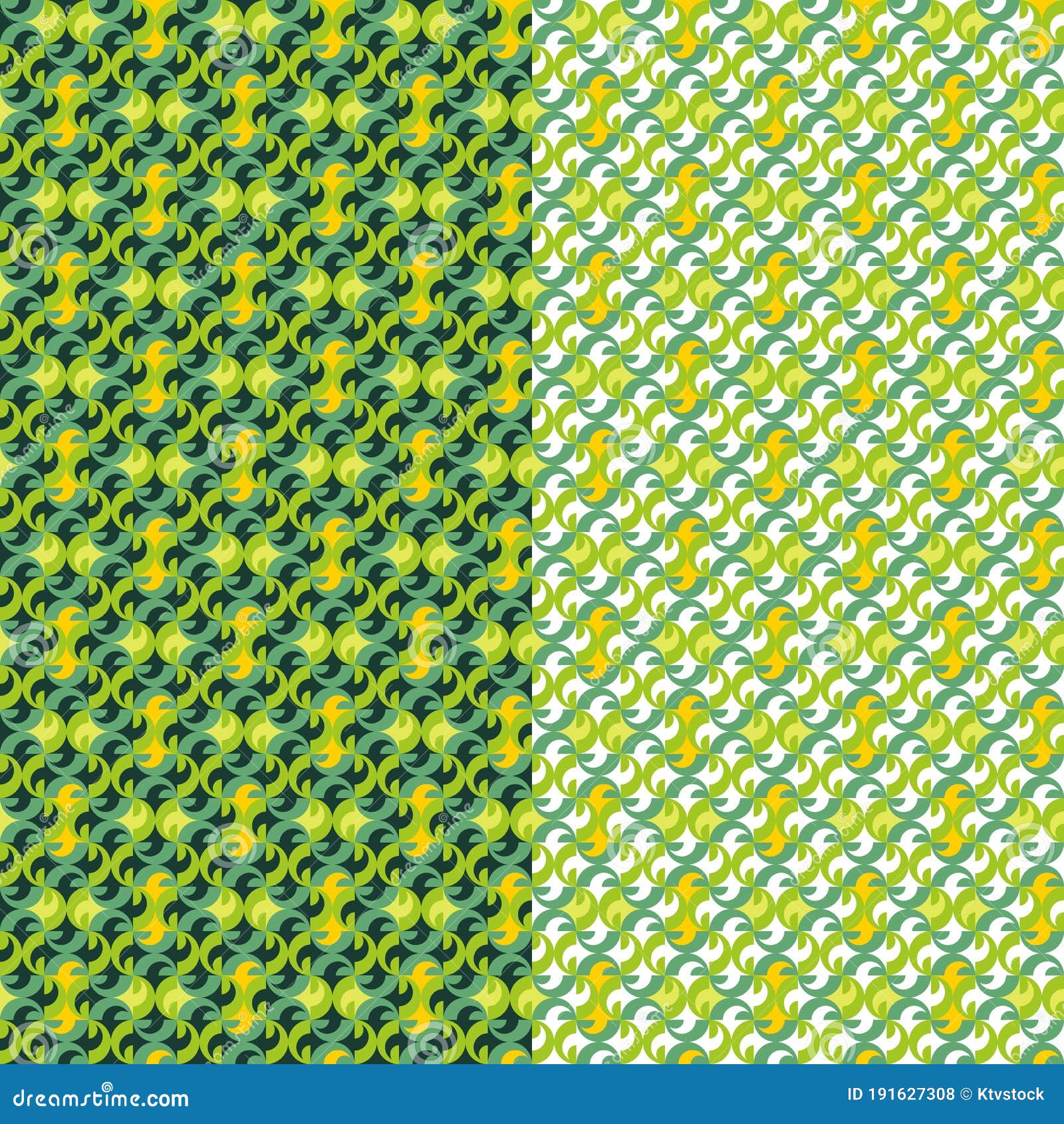 Vector Rhythmic Geometric Elements Background Stock Vector ...