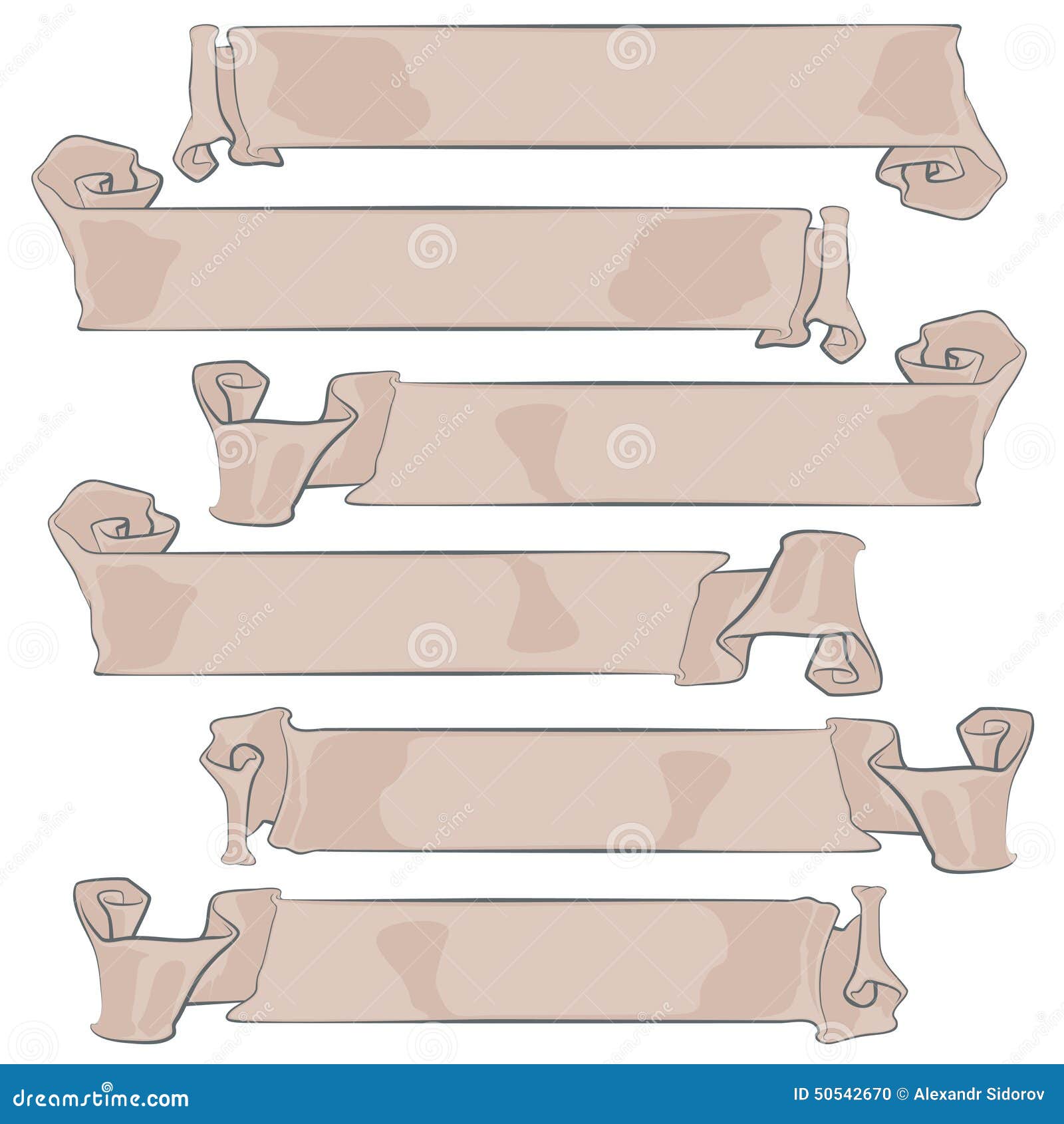 Vector Ribbon on Different Topics Stock Vector - Illustration of blank ...