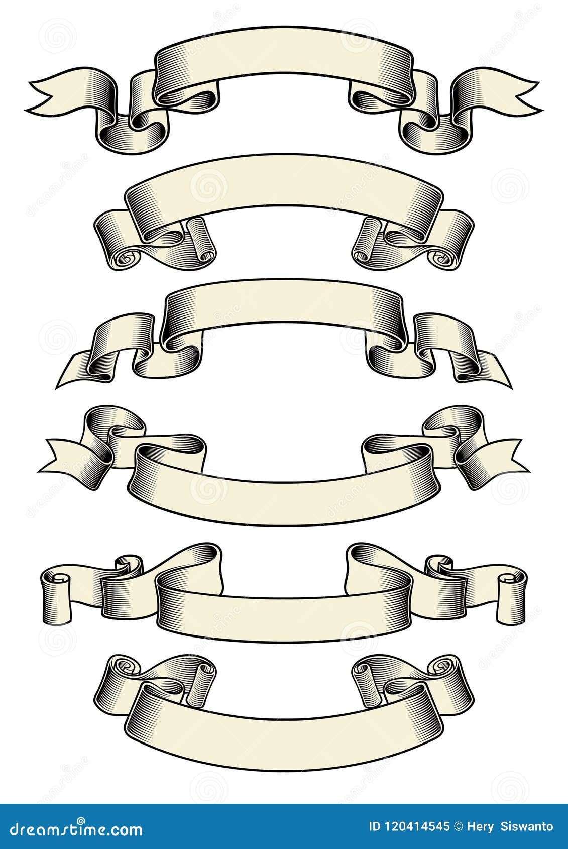 Ribbon set collection stock vector. Illustration of silk - 120414545