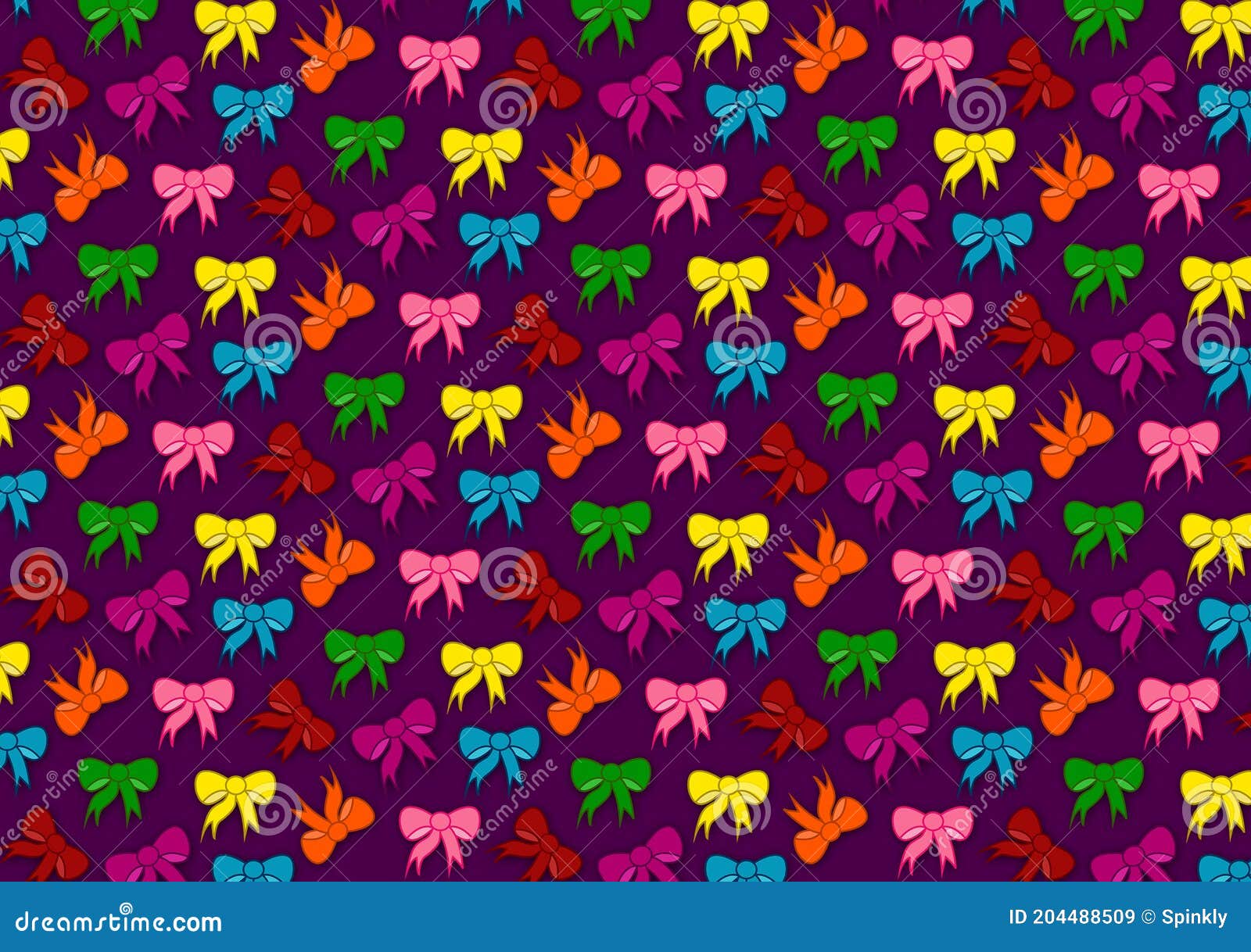 Vector Ribbons Pattern in Different Colors Background Stock ...