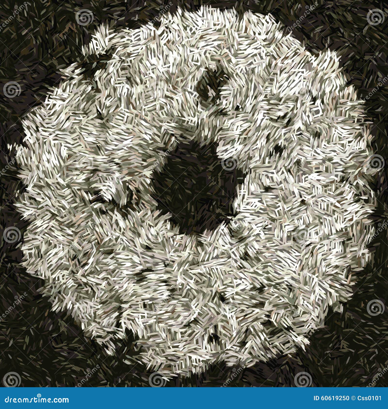 Rice Frame Clip Art Hand Draw Vintage Engraving Style Isolated O Vector ...