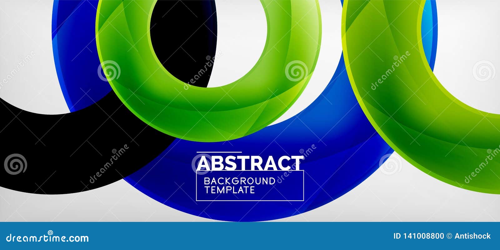 Vector Rings Abstract Background Stock Vector - Illustration of ...