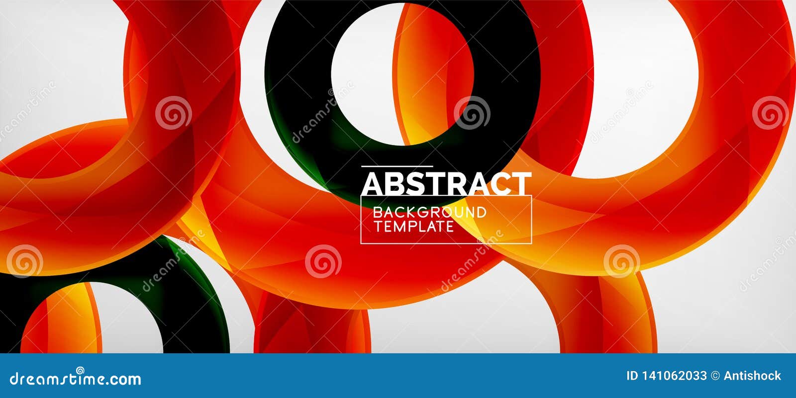 Vector Rings Abstract Background Stock Vector - Illustration of graphic ...