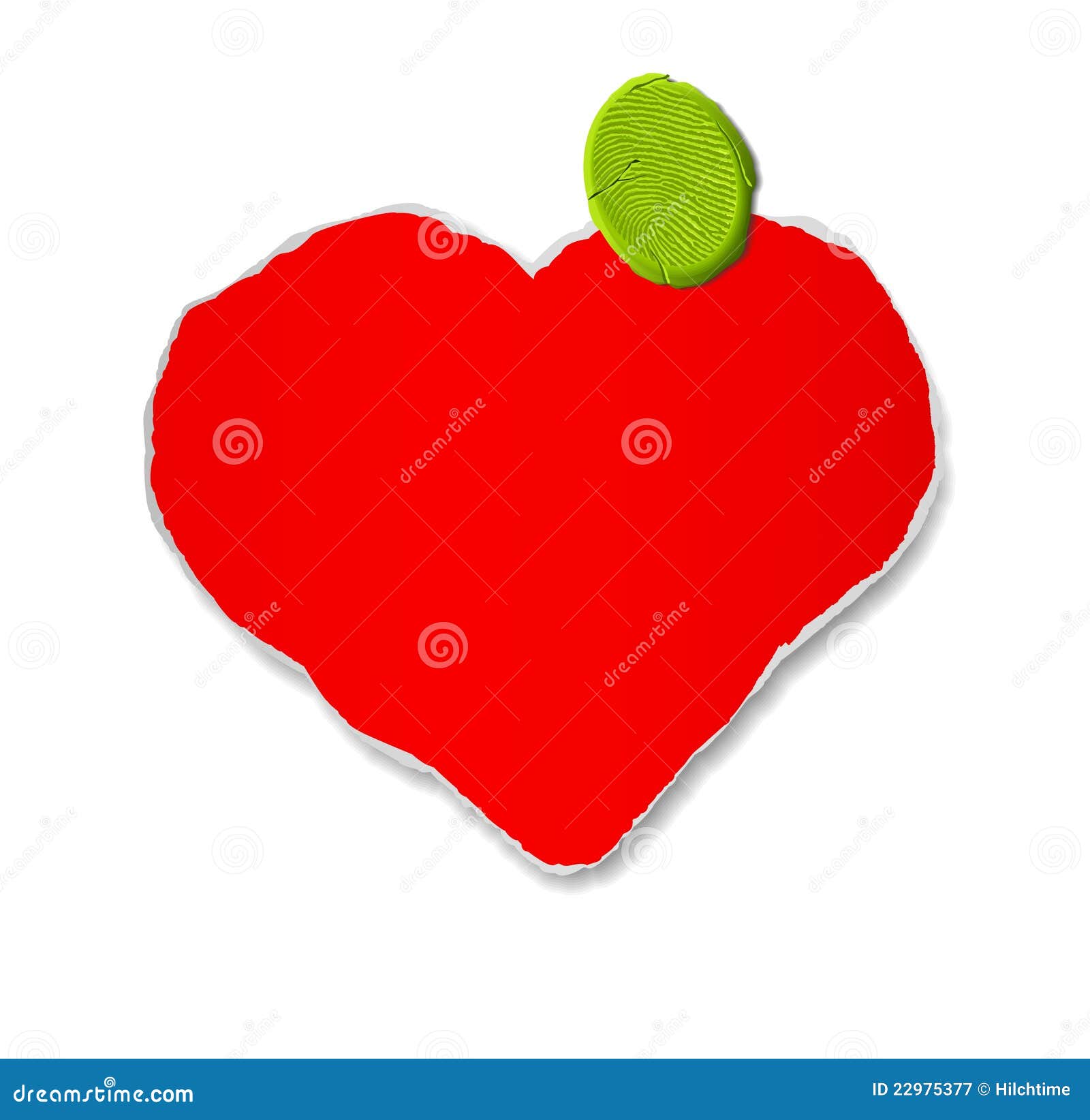 Vector ripped heart stock vector. Illustration of ragged - 22975377