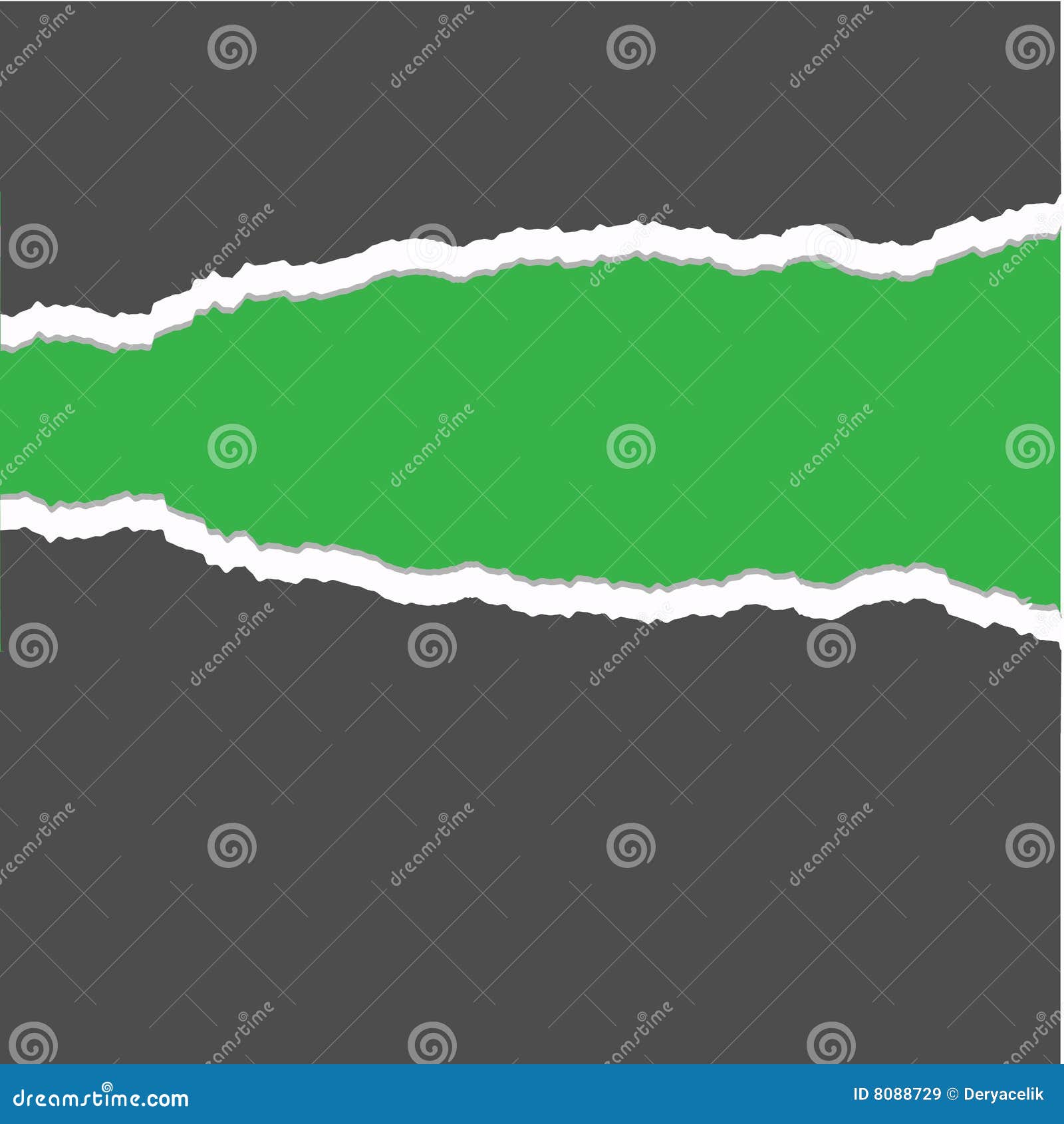 Vector Ripped Paper Tear Isolated On White Background. Template Paper ...