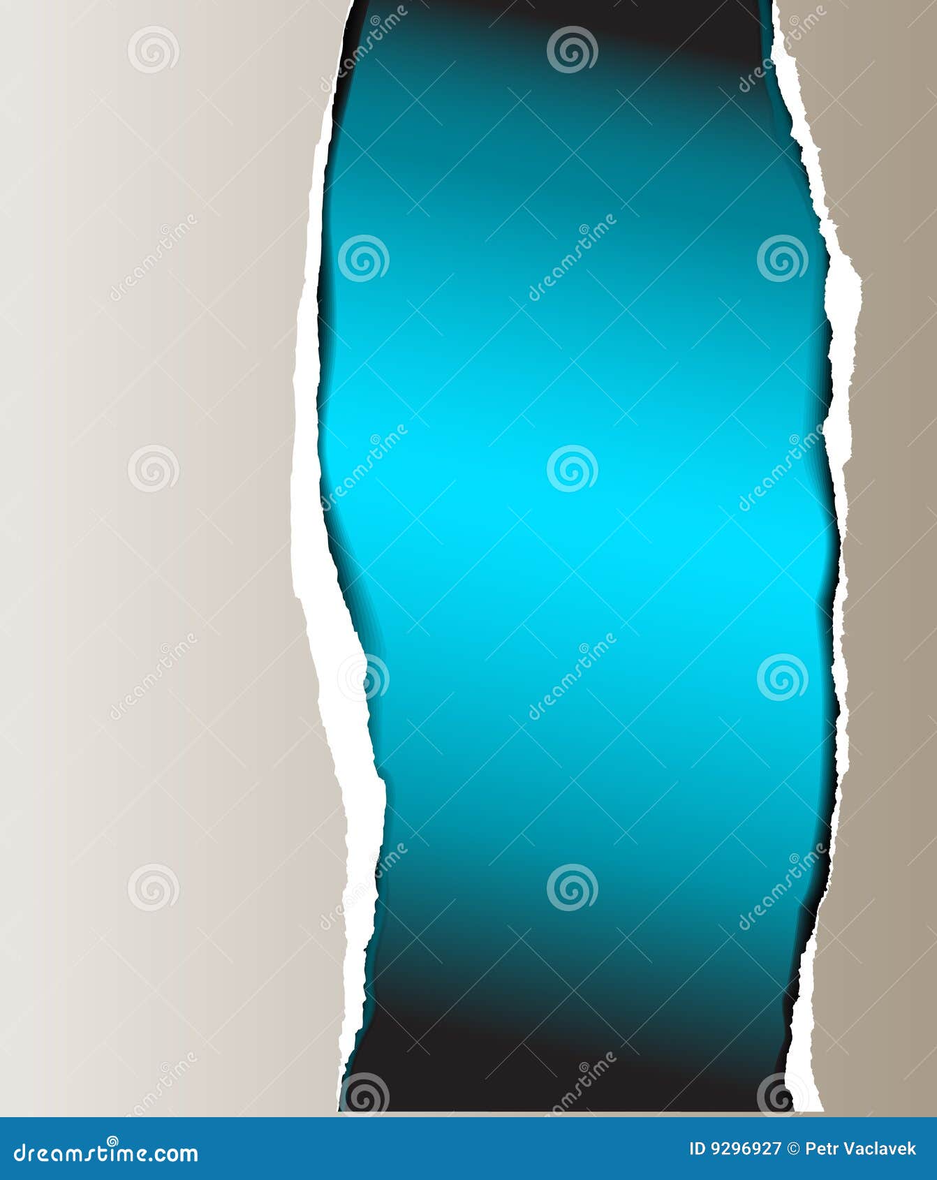 Vector Ripped Paper Tear Isolated On White Background. Template Paper ...