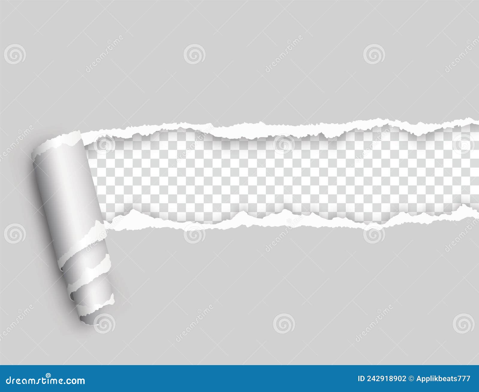 Vector Ripped Paper, Layered - Stock Vector Stock Vector - Illustration ...