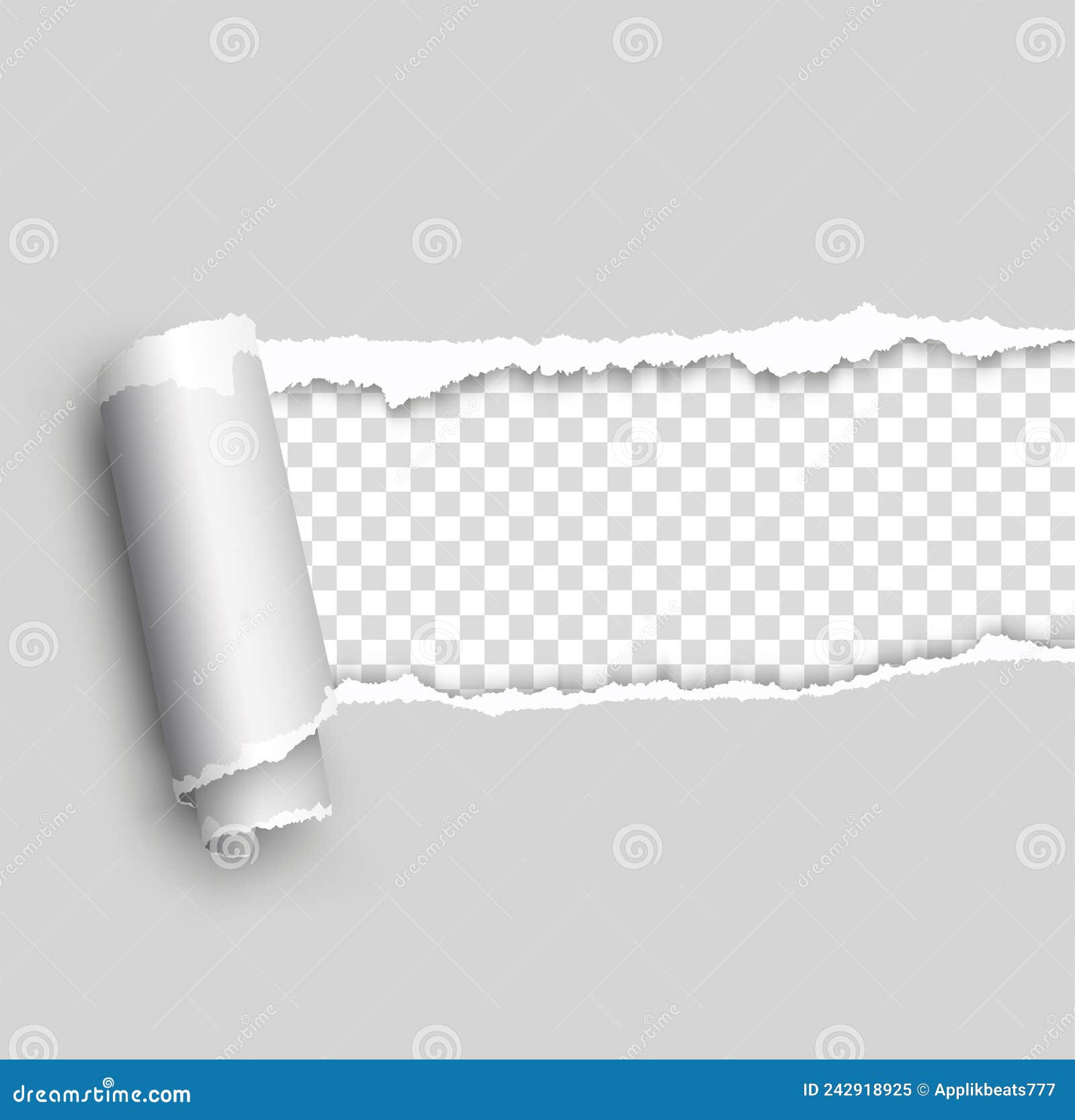 Vector Ripped Paper, Layered - Stock Vector Stock Vector - Illustration ...