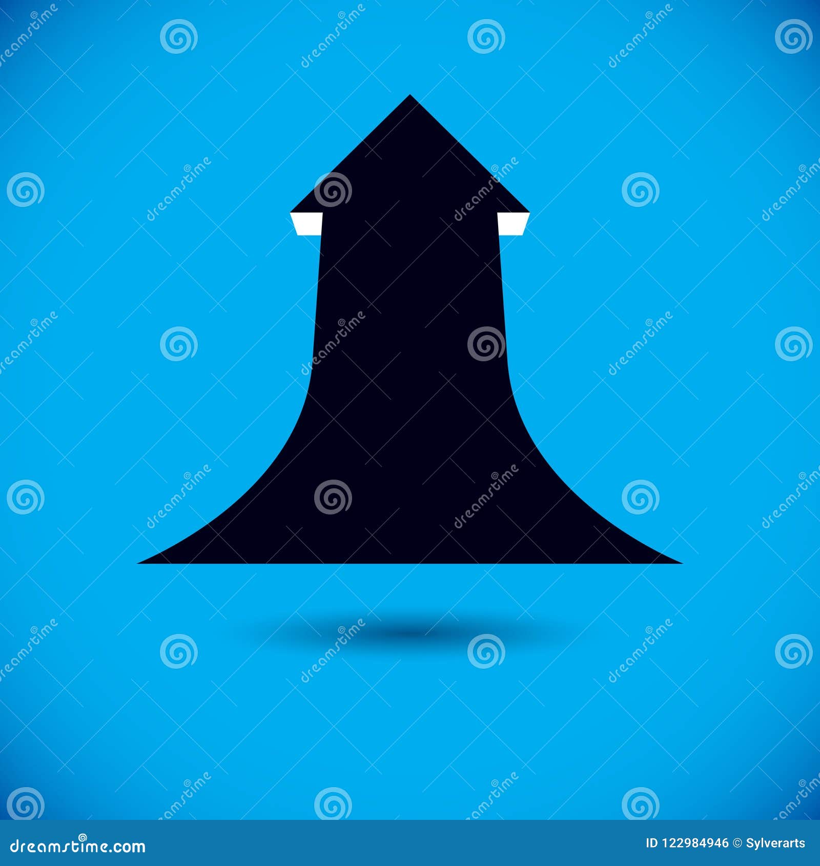 Vector Rising Arrow. Corporate Development Logo Stock Vector ...