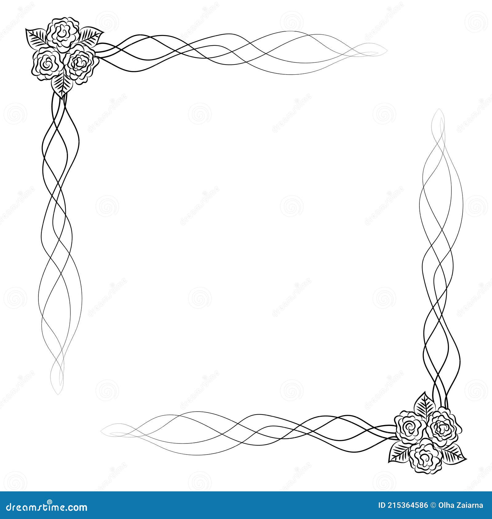 Corner Banner Isolated On Transparent Backgroundabstract Textur With ...