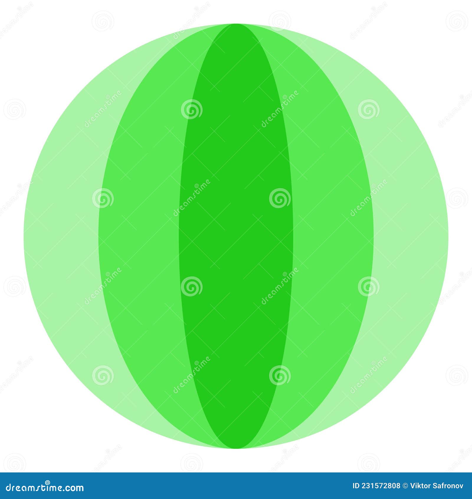 Vector Round Sphere Flat Icon Symbol Stock Vector - Illustration of ...