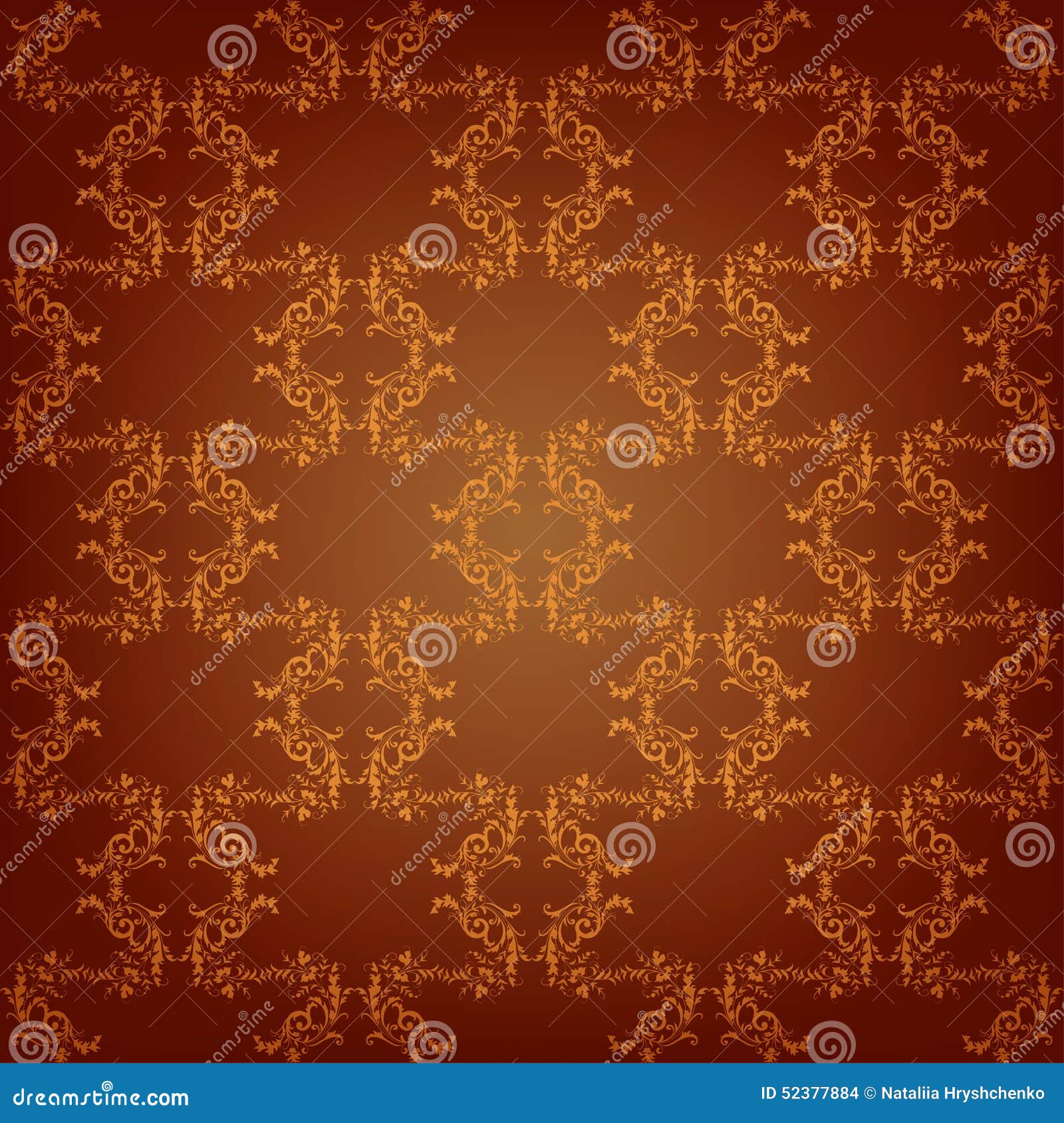 Vector Royal Seamless Background Stock Vector - Illustration of curve ...