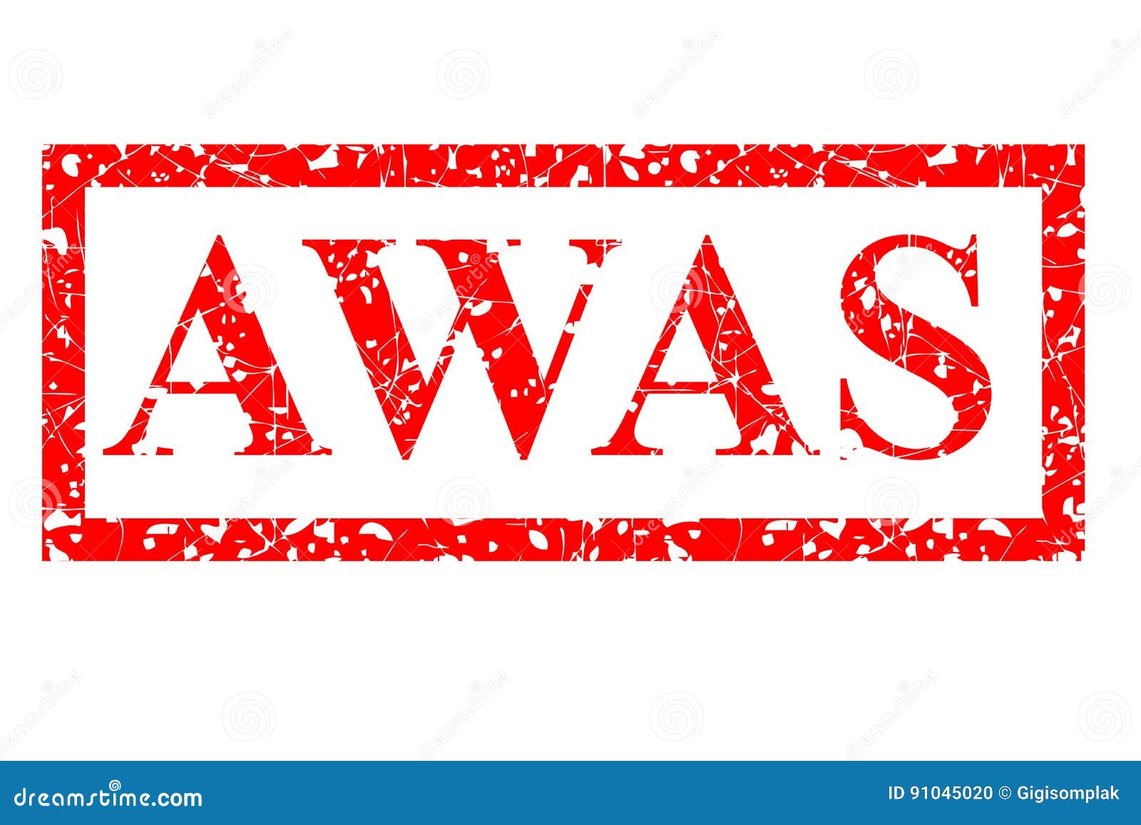 Awas Stock Illustrations – 7 Awas Stock Illustrations, Vectors ...
