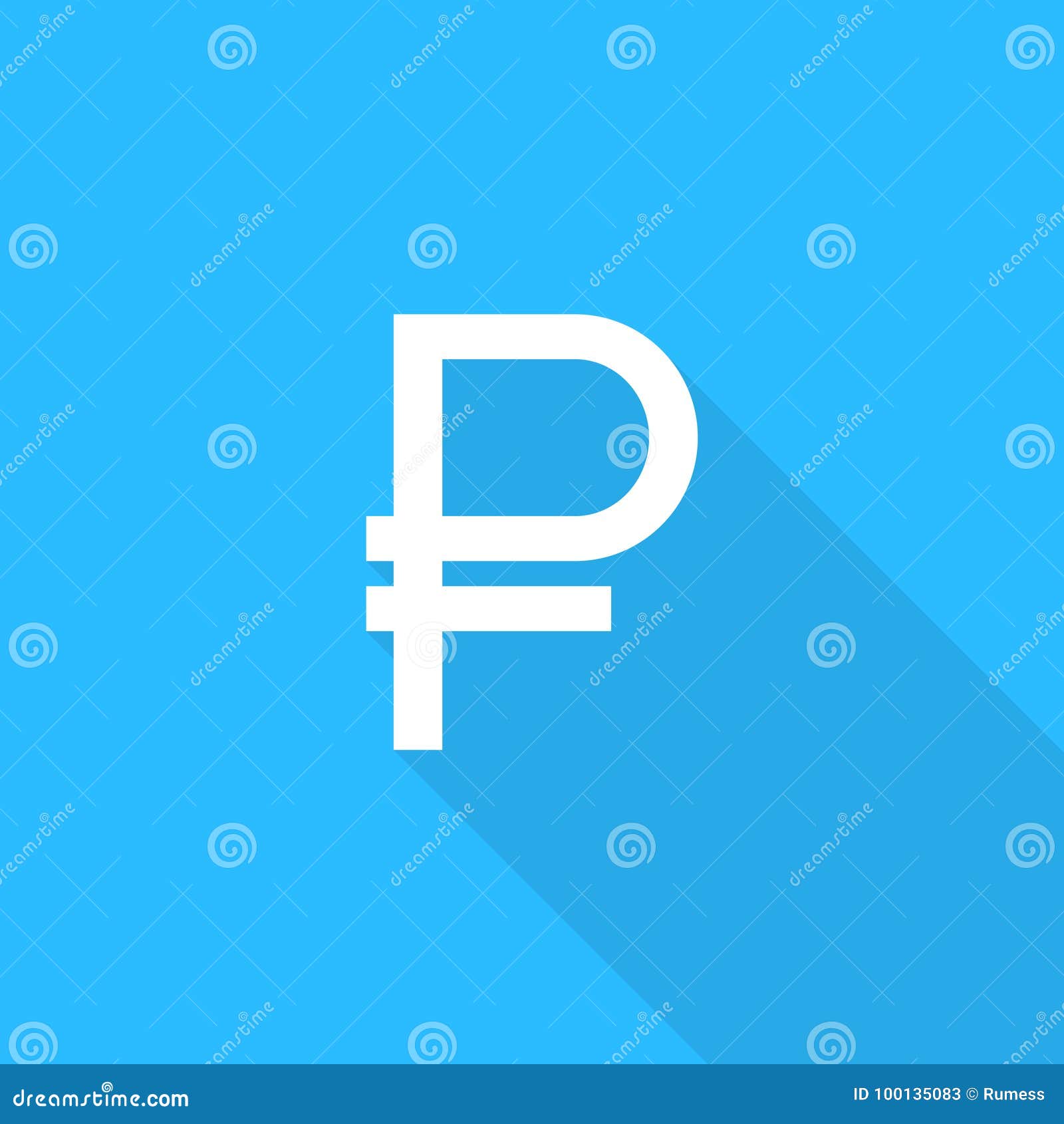 Vector Russian Ruble Symbol Stock Vector - Illustration of concept ...