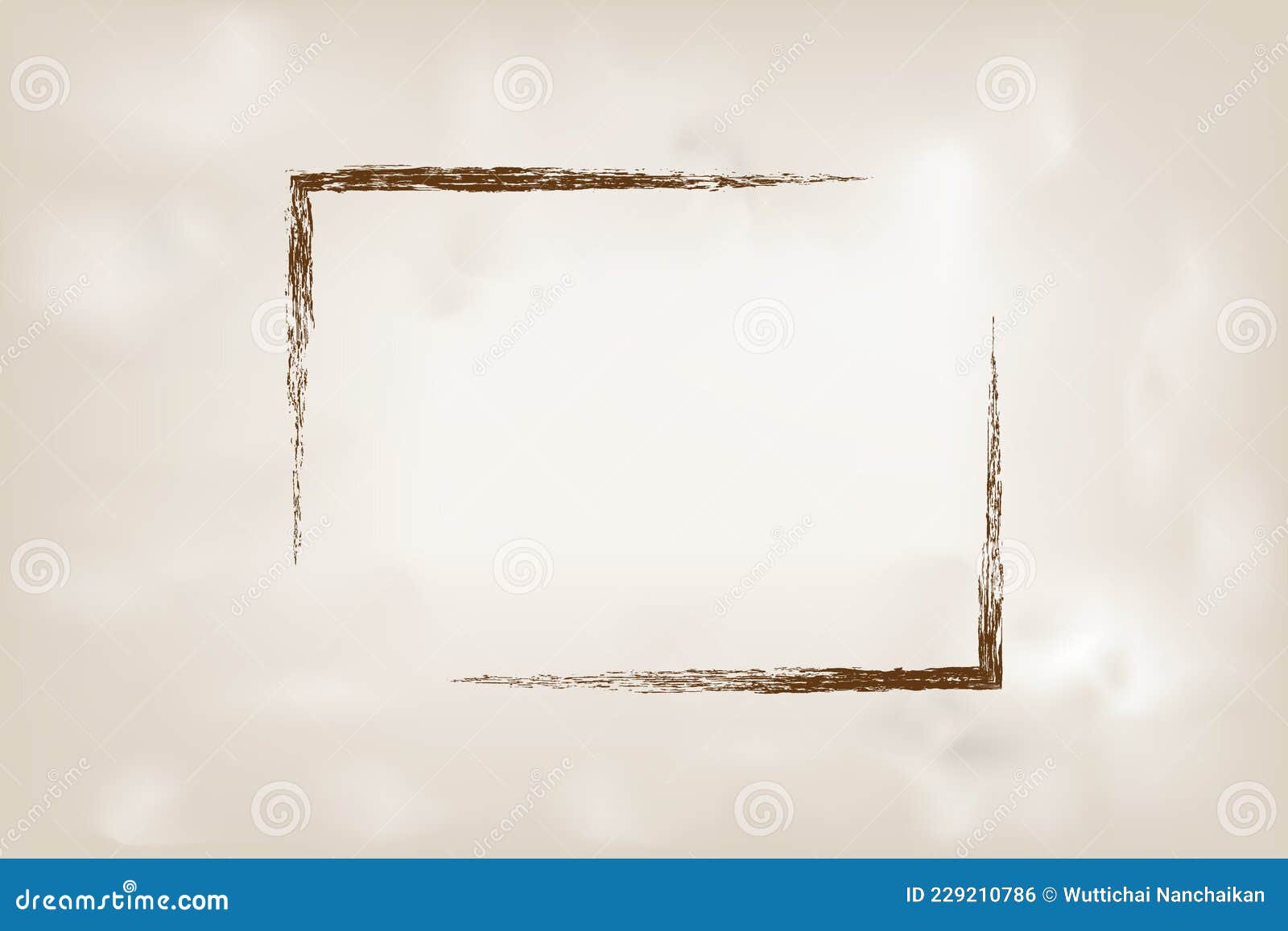 Vector rusty frame stock vector. Illustration of creative - 229210786