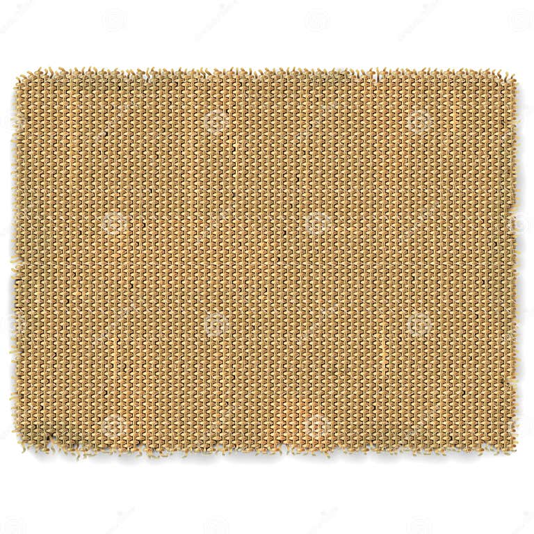 Vector Sackcloth Frame stock vector. Illustration of organic - 77075461