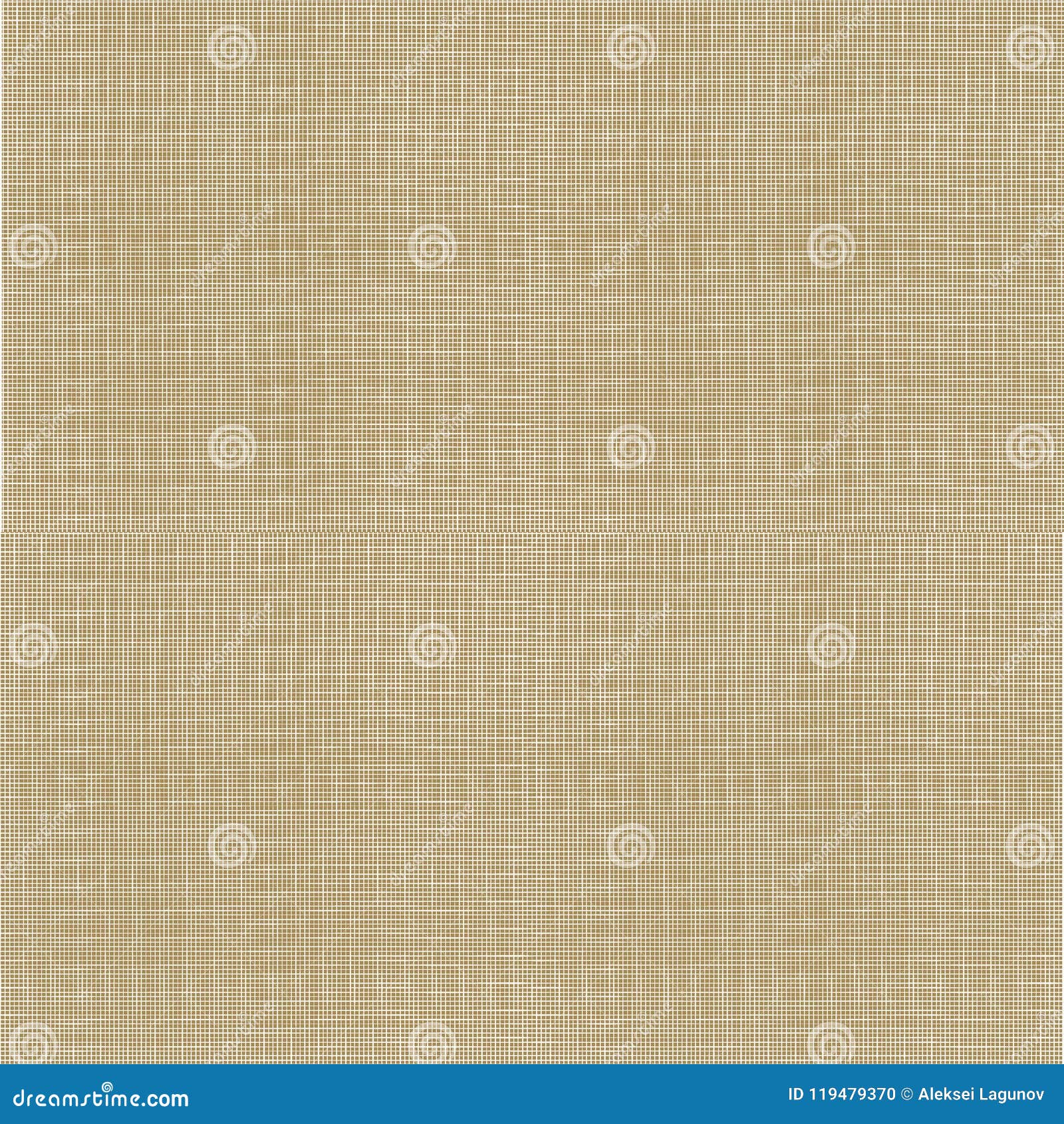 Vector Sackcloth Texture, Seamless Pattern, Background Template. Stock ...