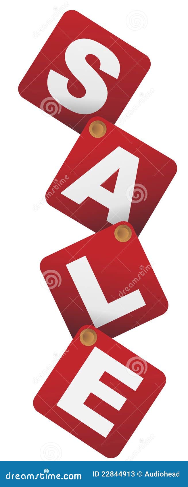 Vector Sale Sign stock vector. Illustration of mark, store - 22844913