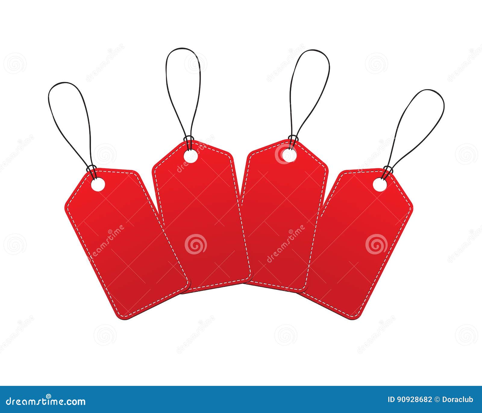 Vector Sale Tags / Labels stock vector. Illustration of template - 90928682
