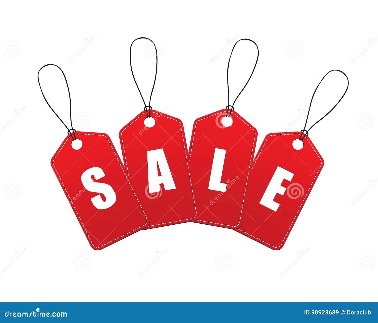 Vector Sale Tags / Labels stock vector. Illustration of vector - 90928689