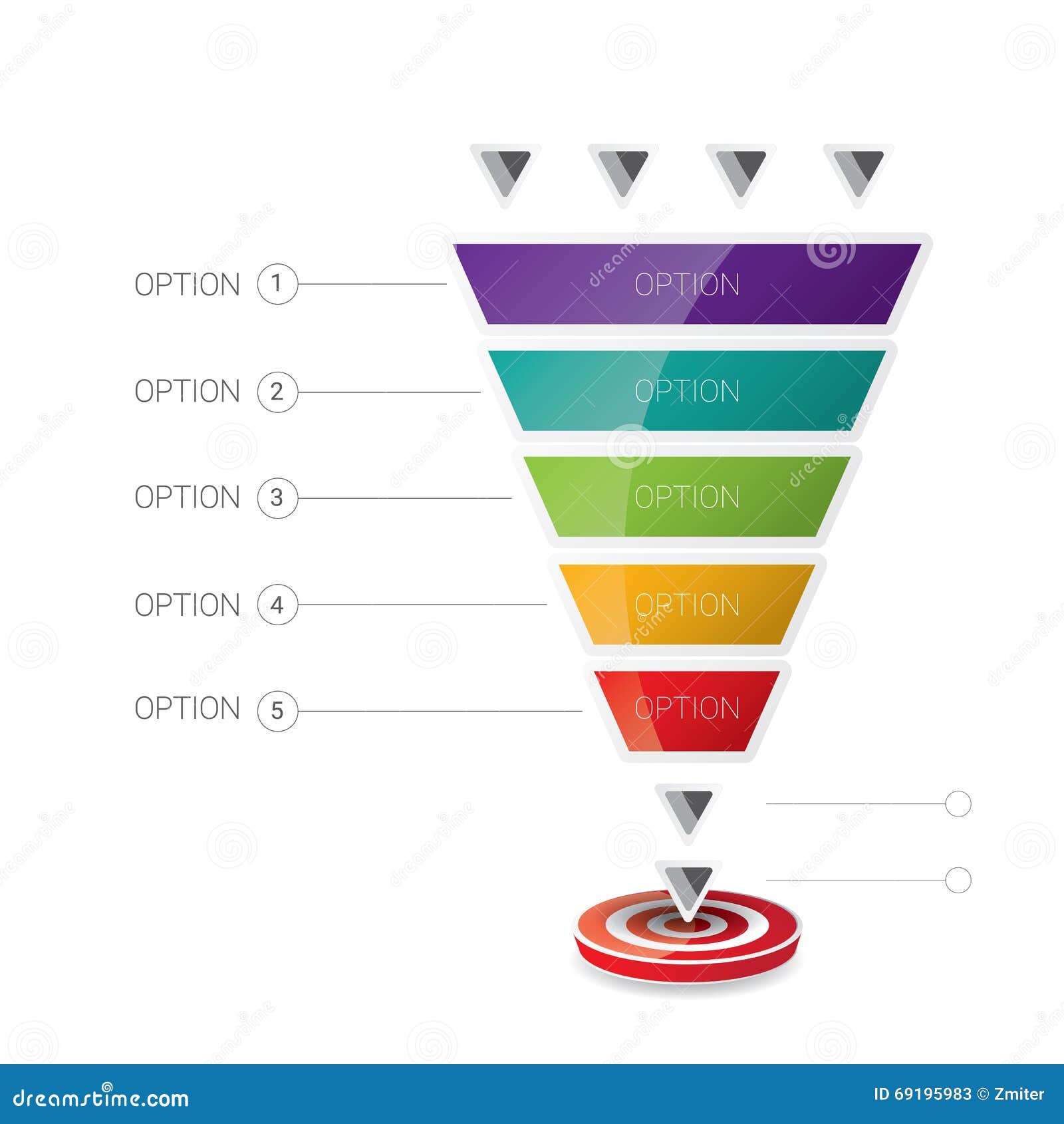 Vector Sales Funnel | CartoonDealer.com #69195983