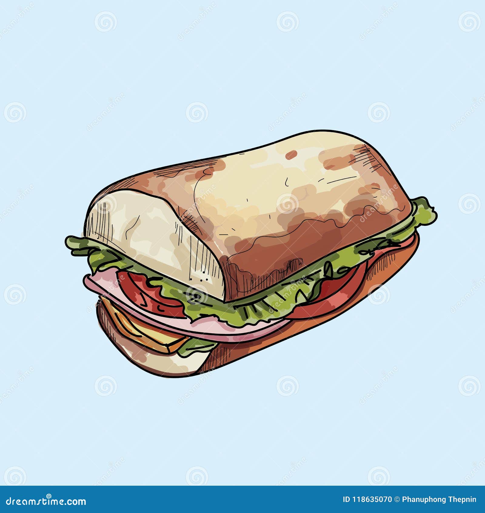 Vector Sandwich Pub Logo Design Isolated On White Background ...
