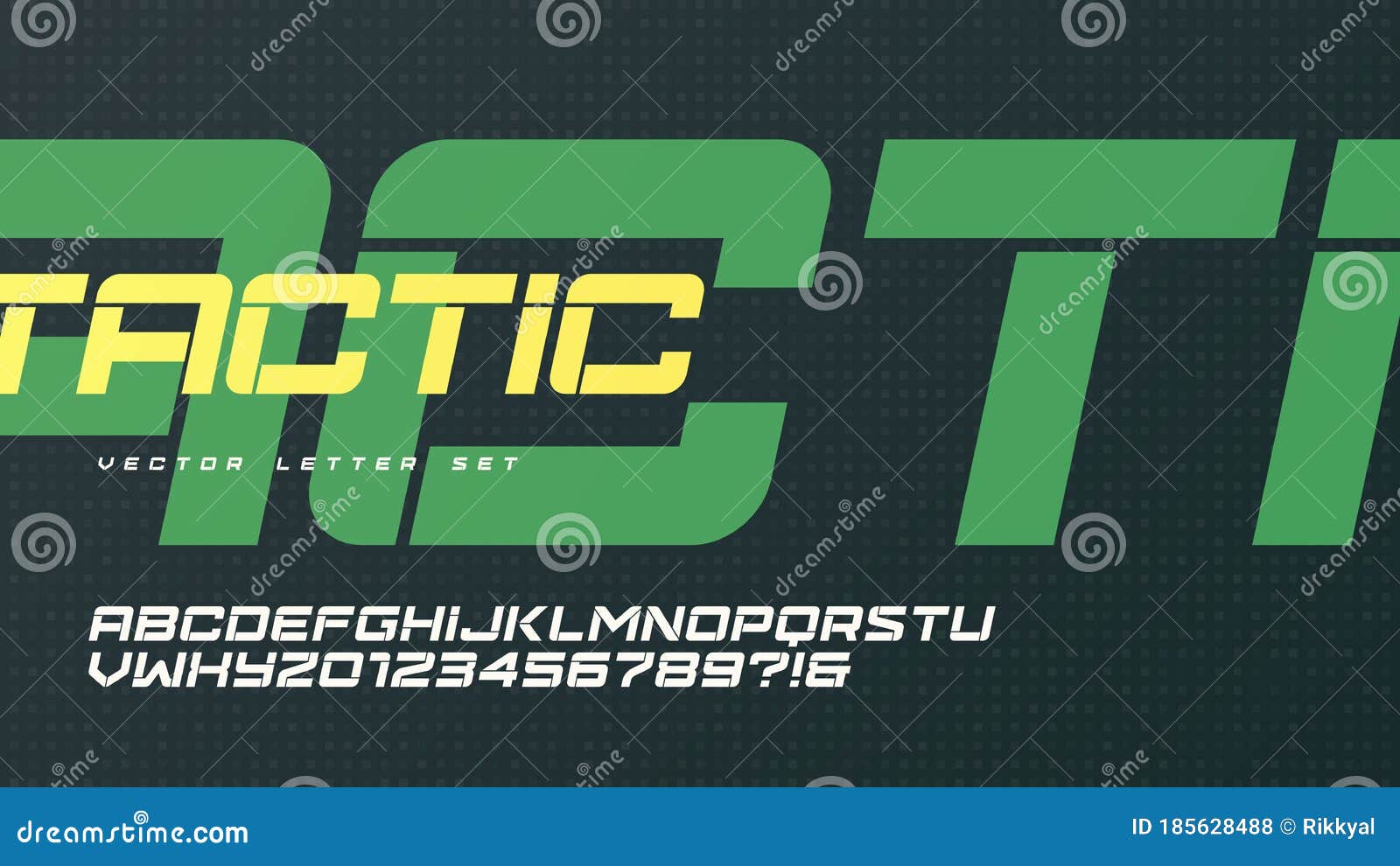 Urban Stencil Alphabet, Bold Modular Letters, Graffiti-inspired ...