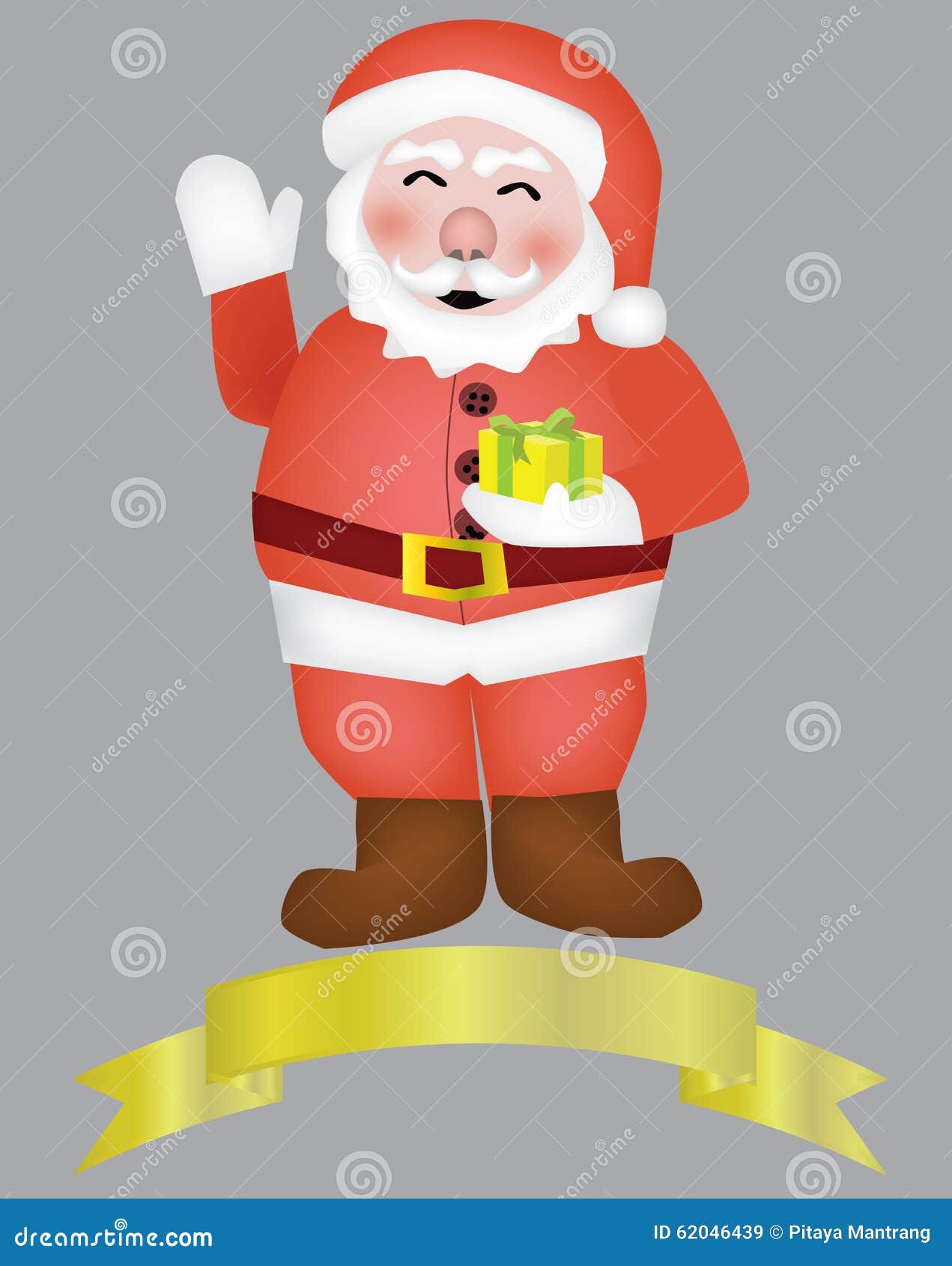Vector of santa claus stock vector. Illustration of claus - 62046439