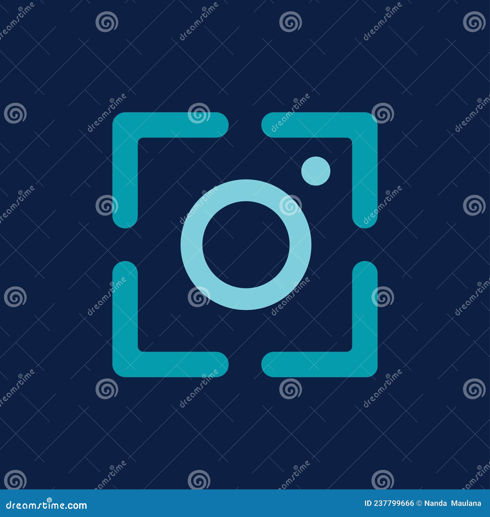 Vector Scan Cam stock vector. Illustration of pattern - 237799666