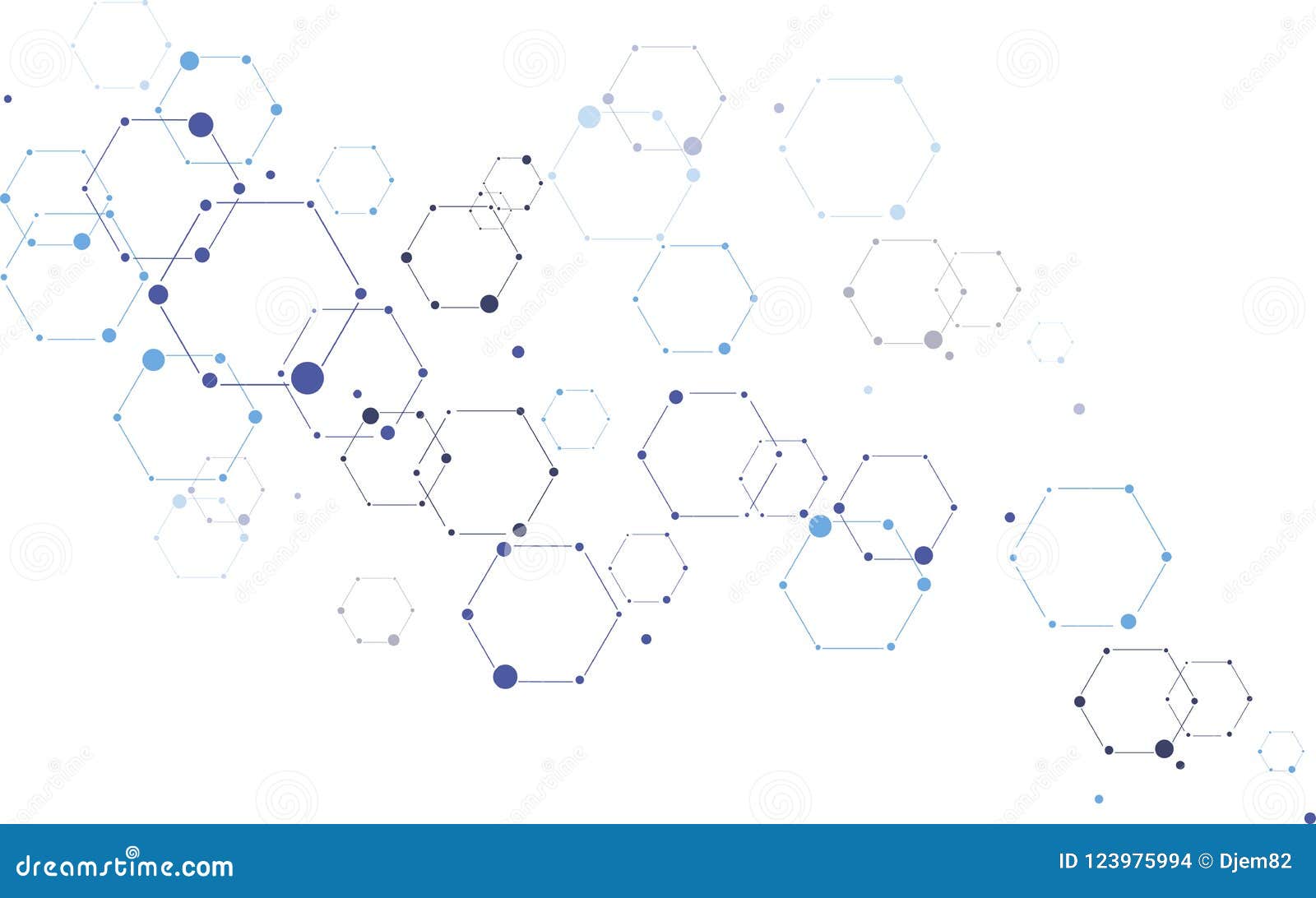 Vector Science Ant Technology Concept. Stock Vector - Illustration of ...