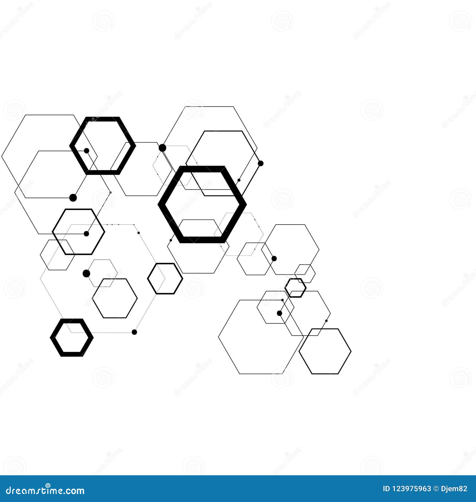 Vector Science Ant Technology Concept. Stock Vector - Illustration of ...