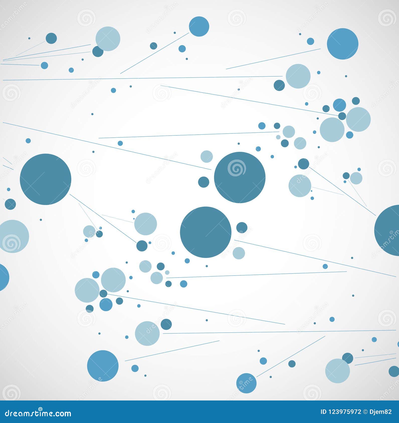 Vector Science Ant Technology Concept. Stock Vector - Illustration of ...