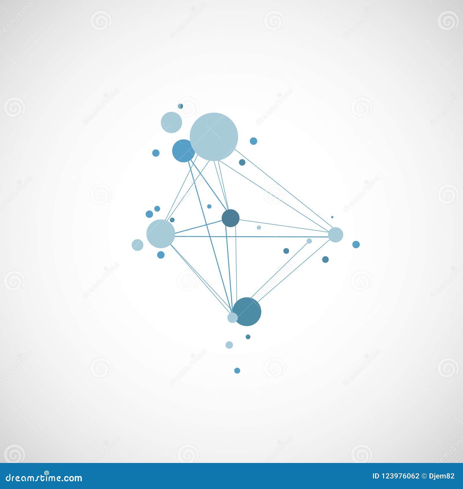 Vector Science Ant Technology Concept. Stock Vector - Illustration of ...