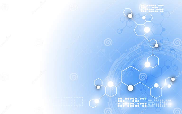 Vector Science Innovation Abstract Background Stock Vector ...