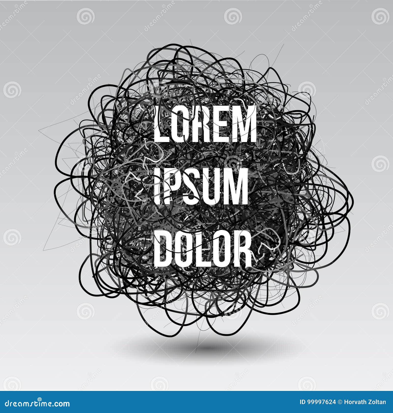 Vector Set Of Scribble Brushes. Collection Of Ink Lines, Set Of Hand ...