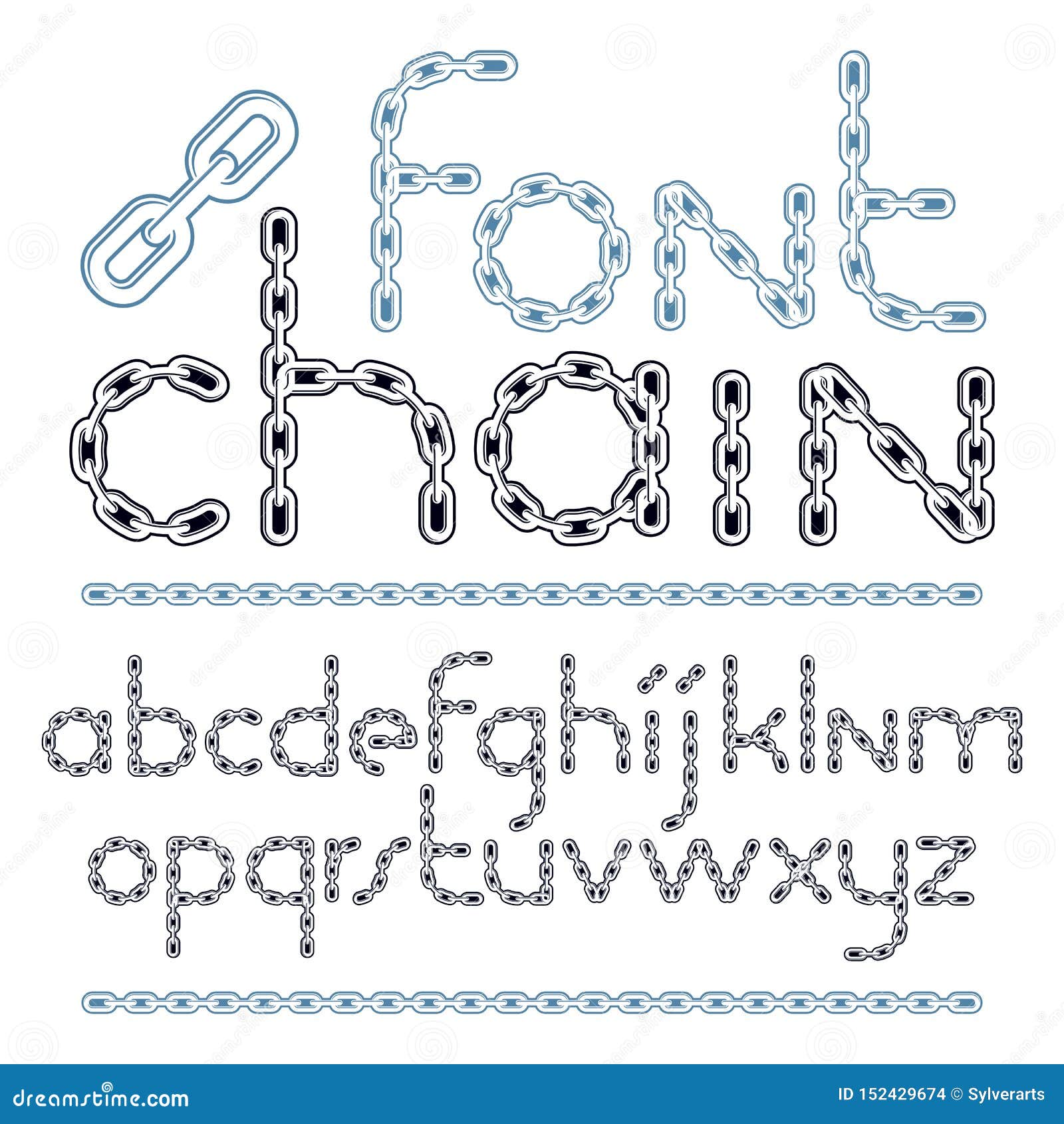 Vector Script, Modern Alphabet Letters Set. Lower Case Creative Font ...