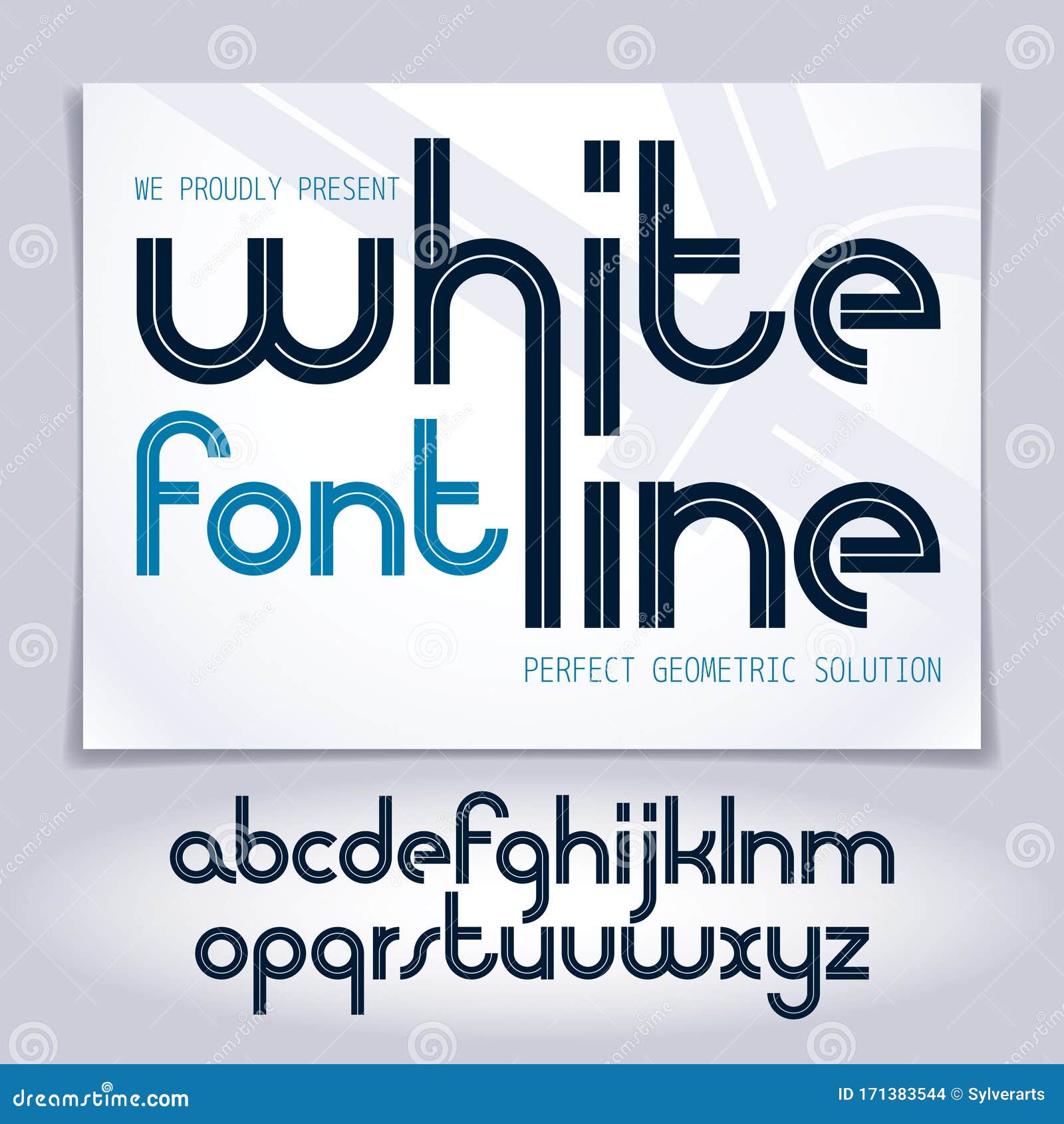 Vector Script, Modern Lowercase Alphabet Letters Set. Stock Vector ...