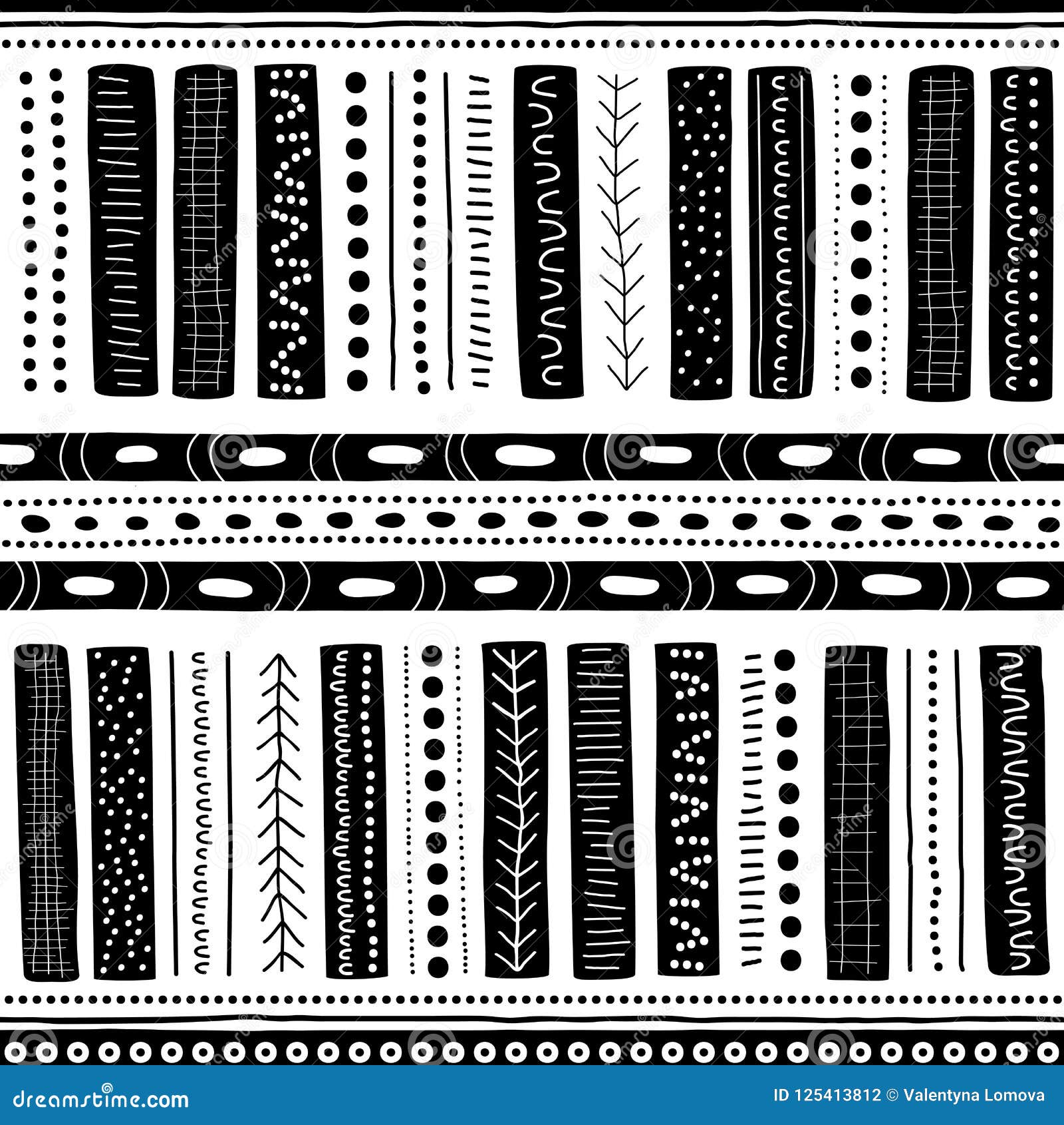 Aboriginal Pattern Cartoon Vector | CartoonDealer.com #20367199