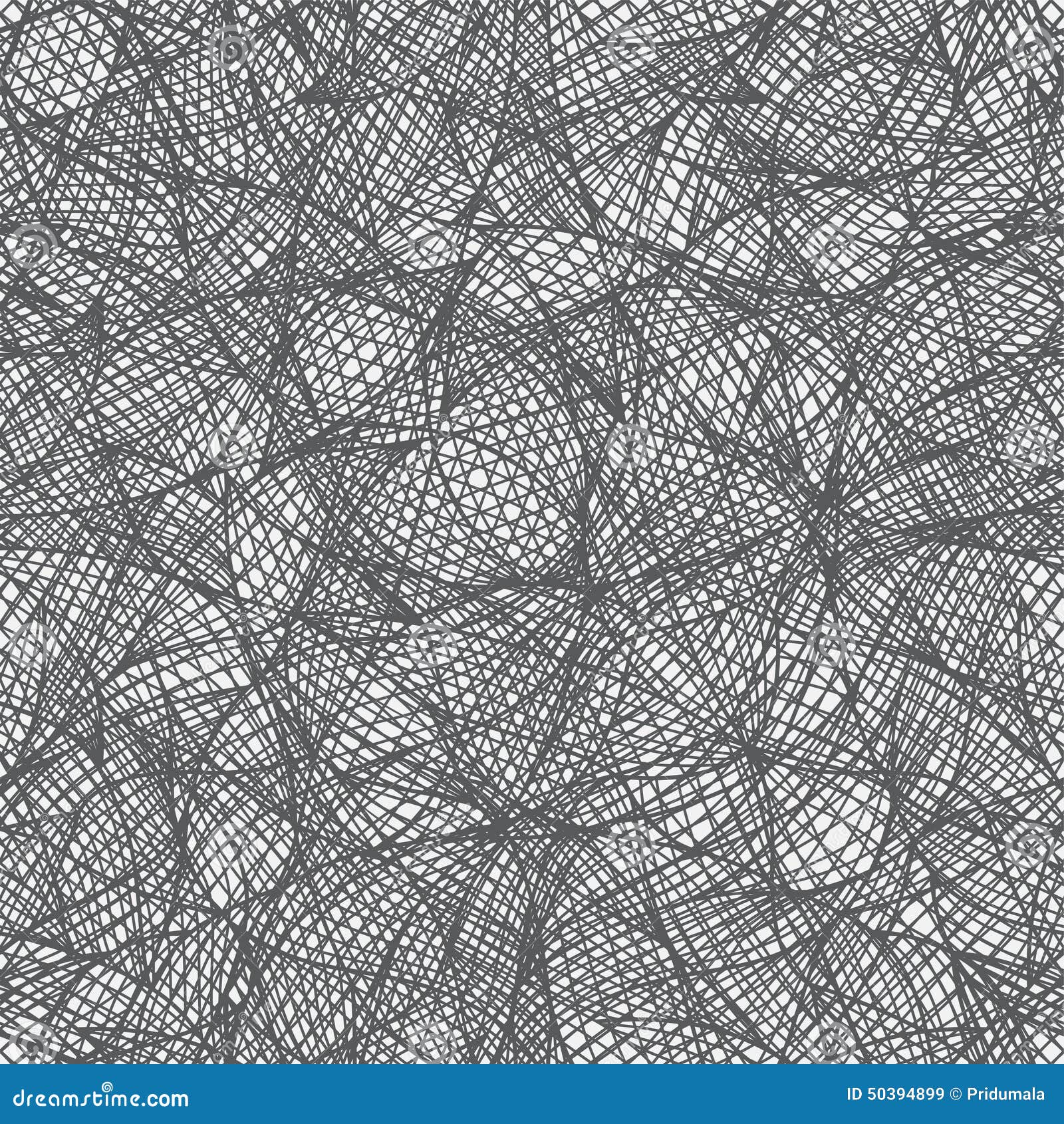 Vector Seamless Abstract Hand-drawn Pattern Stock Vector - Illustration ...